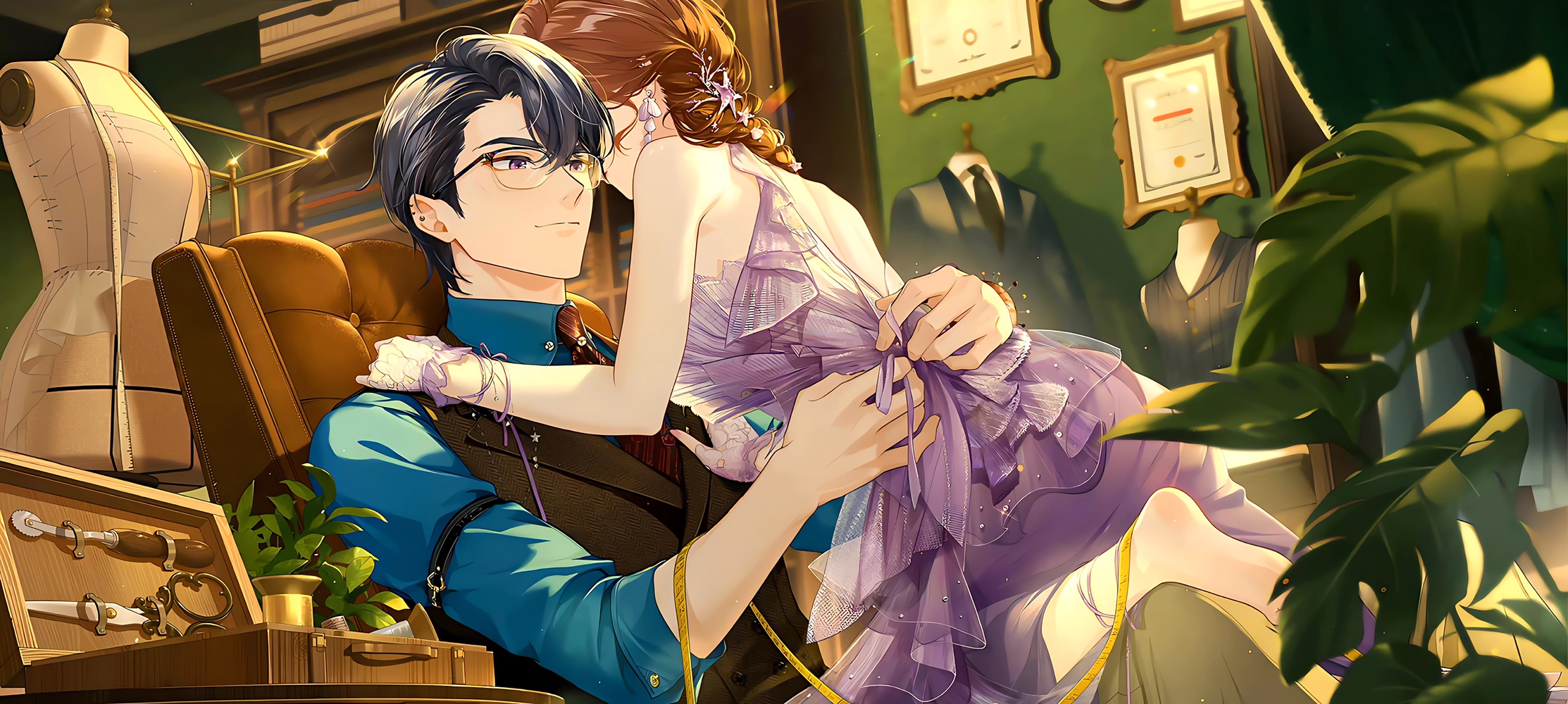 Marius【SSR • Empathy • 炙锦 || A Bespoke Romance】HD Edit Wallpaper + Card ...