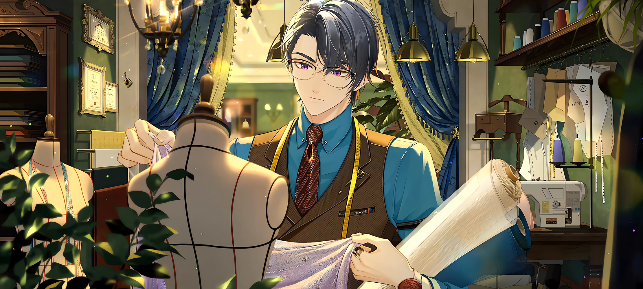 Marius【SSR • Empathy • 炙锦 || A Bespoke Romance】HD Edit Wallpaper + Card ...