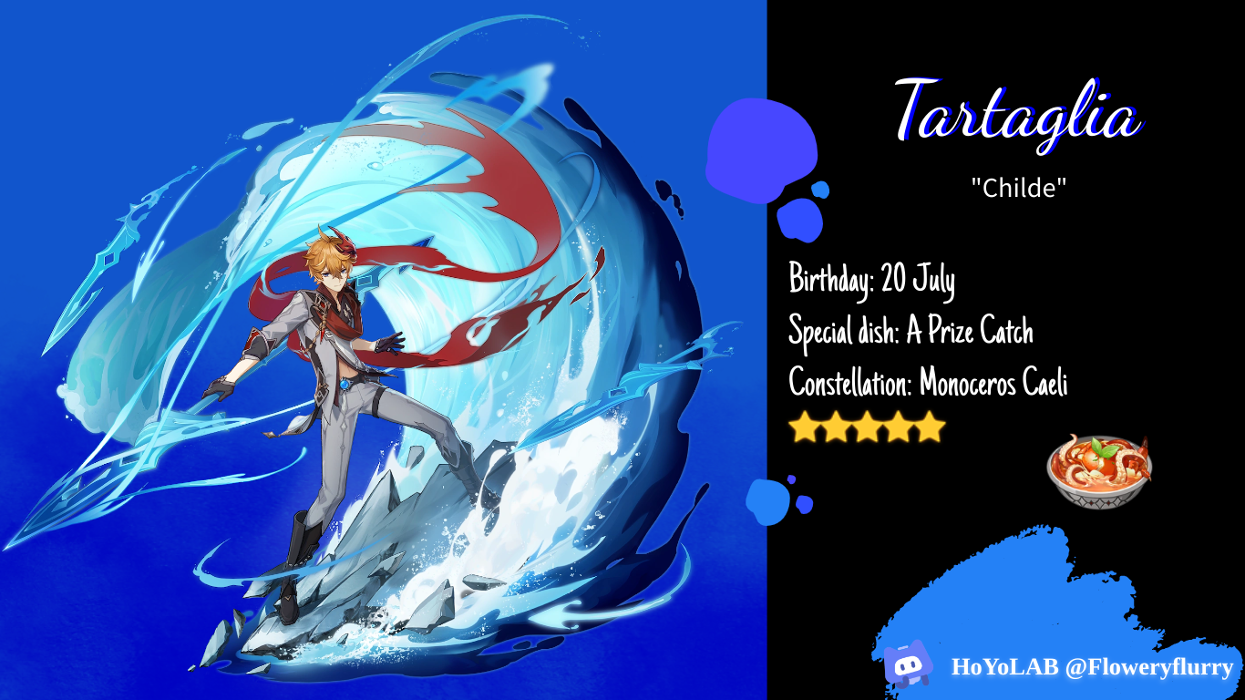 Tartaglia guide [Version 3.2] Genshin Impact | HoYoLAB