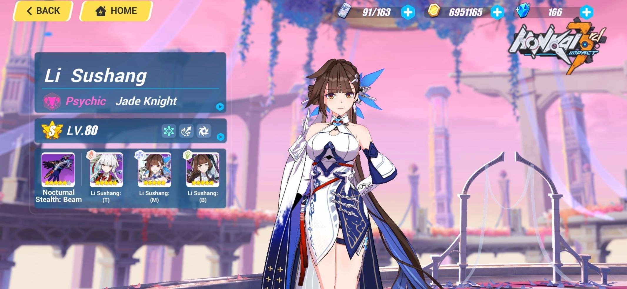 Li SuShang(SuS) is home!! Honkai Impact 3rd | HoYoLAB