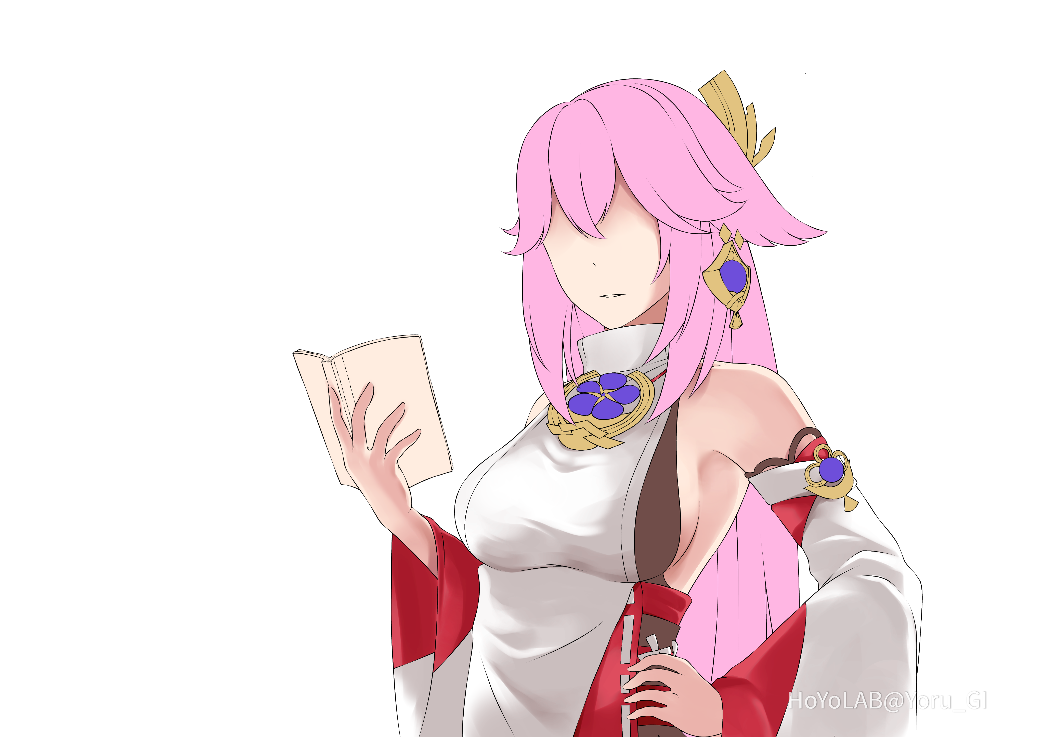 Yae Miko Fan Art | Genshin Impact | HoYoLAB