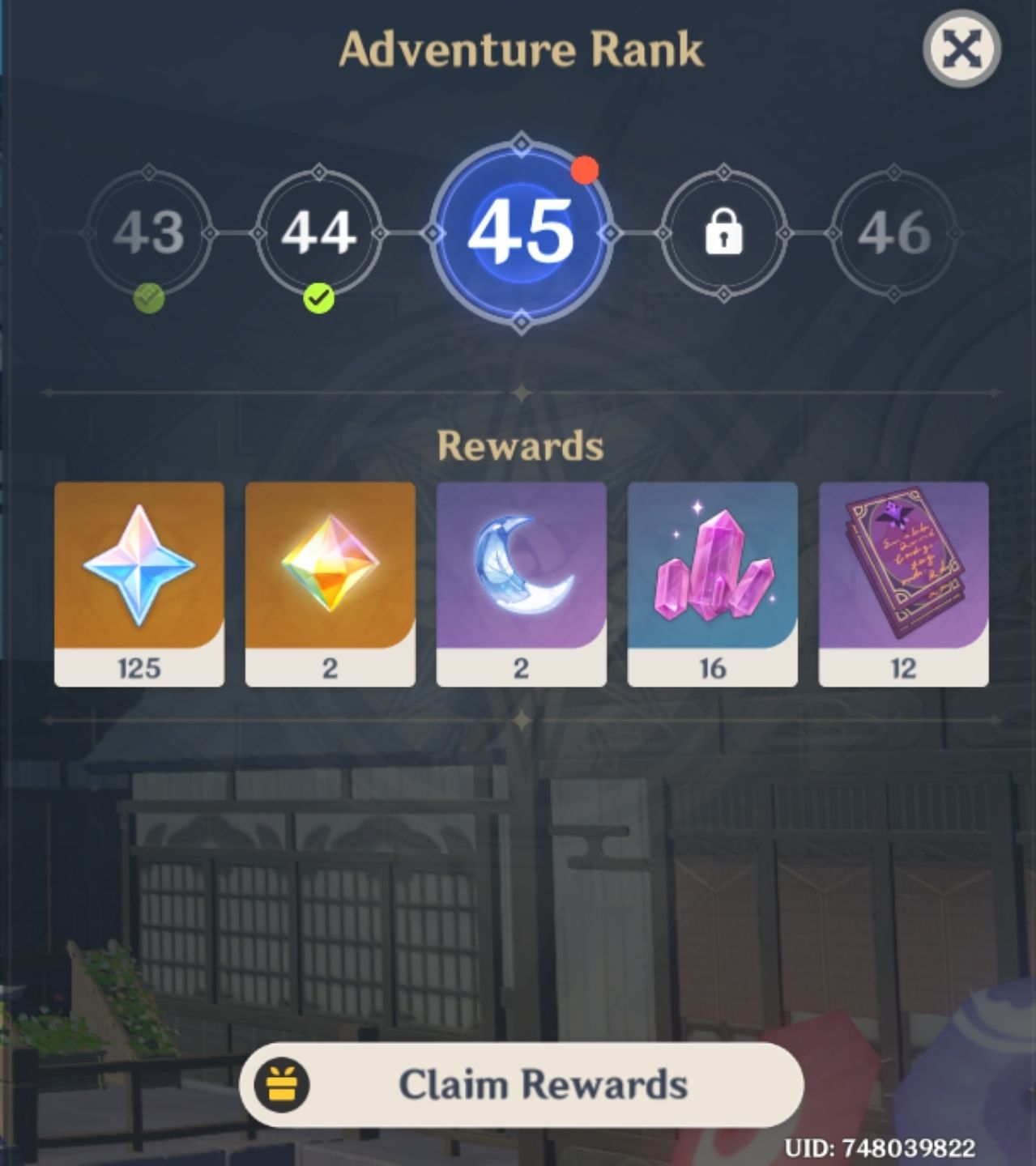 hit AR 45!!! Genshin Impact | HoYoLAB