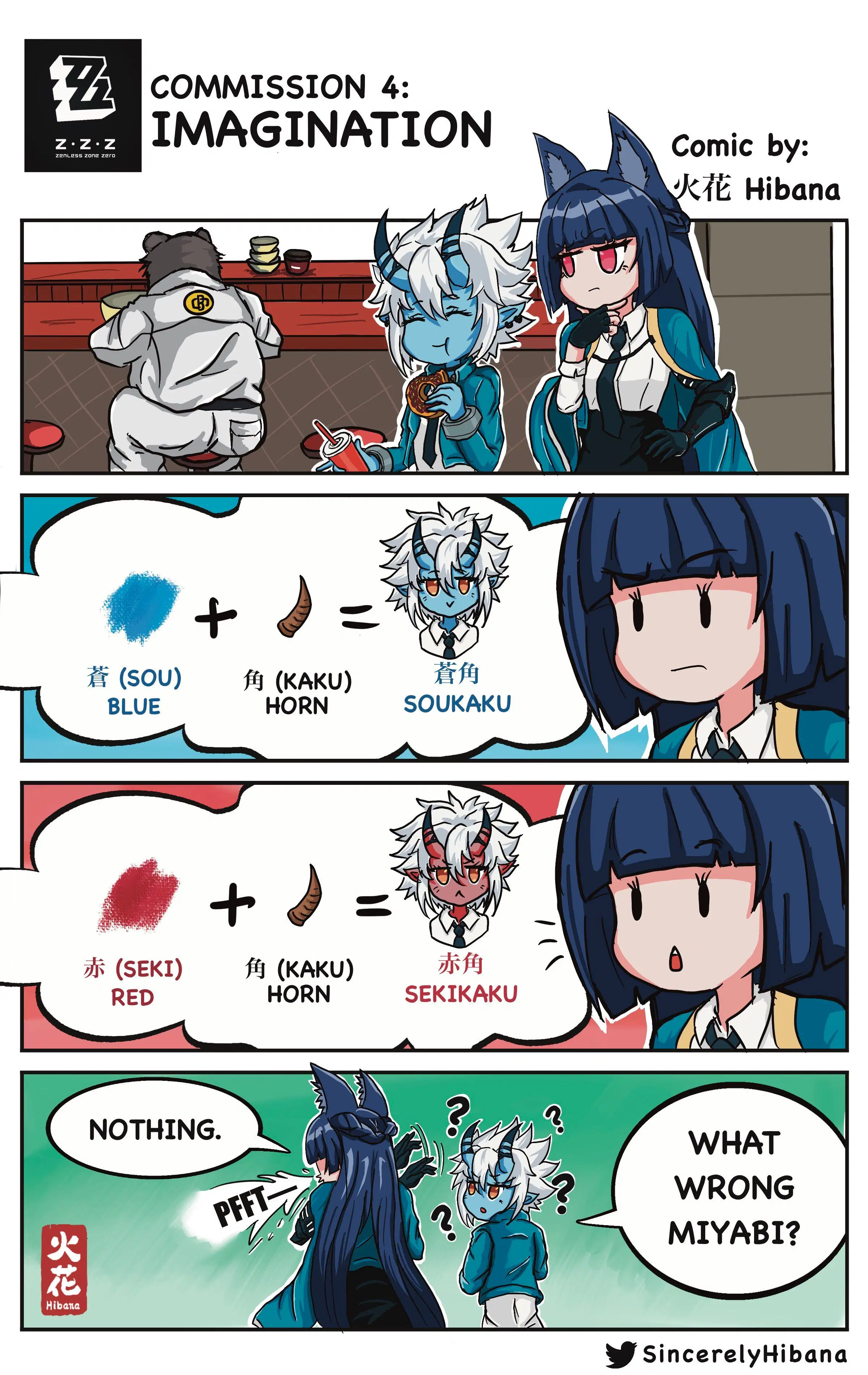 Zenless Zone Zero 4-Koma | Commission 4: Imagination Zenless Zone Zero | HoYoLAB