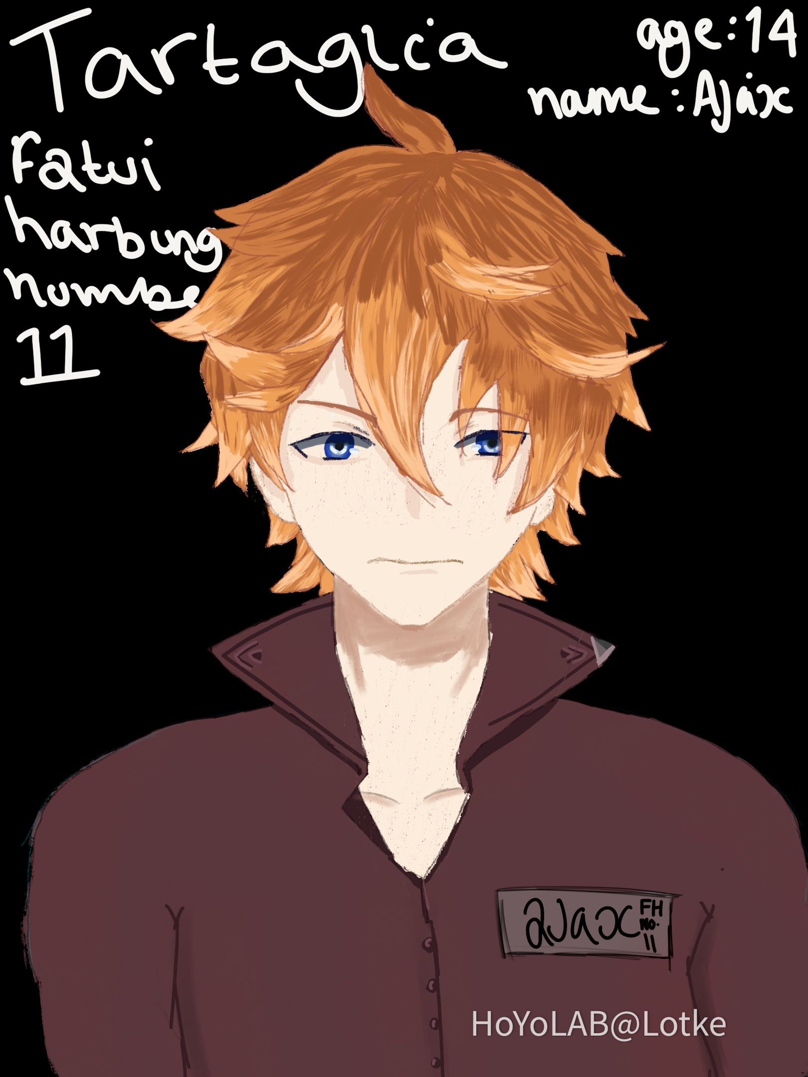 Tartaglia Fan Art Genshin Impact | HoYoLAB