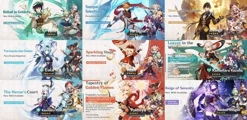 List of banners in Genshin Impact Part 2 Genshin Impact | HoYoLAB