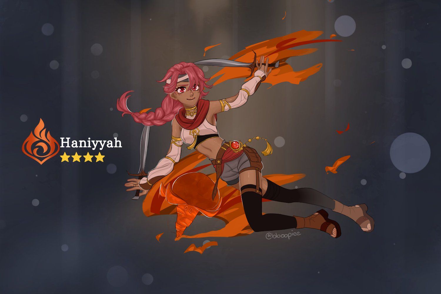 Haniyyah Splash Art Genshin Impact | HoYoLAB