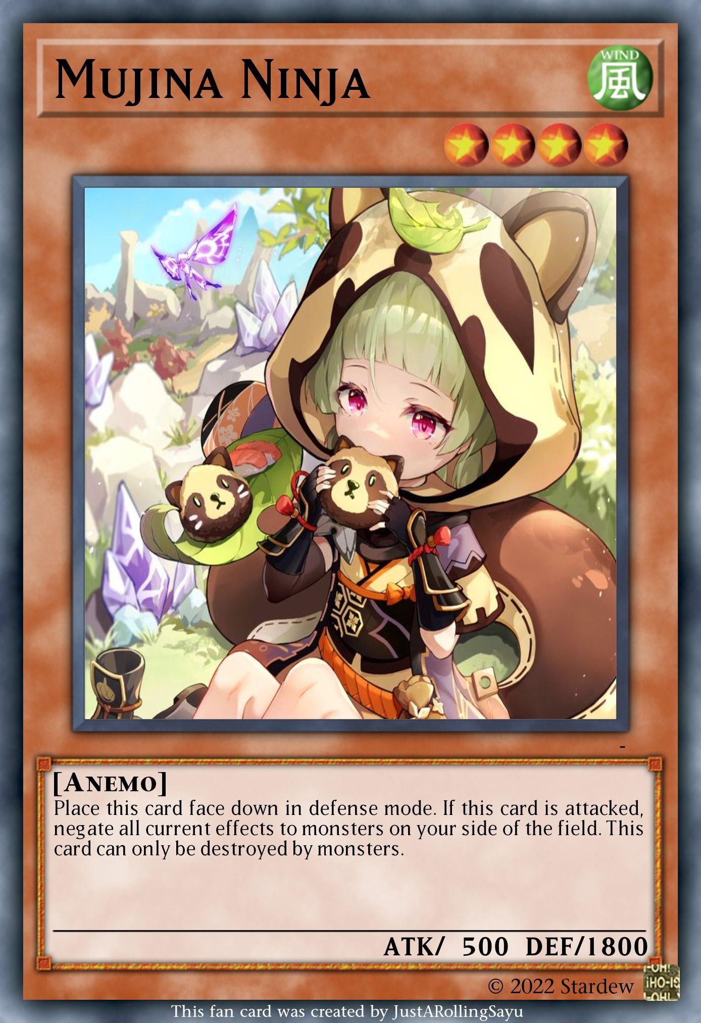 Genshin Characters As Yu-Gi-Oh Cards: Part 4 ~ Sayu Genshin Impact ...