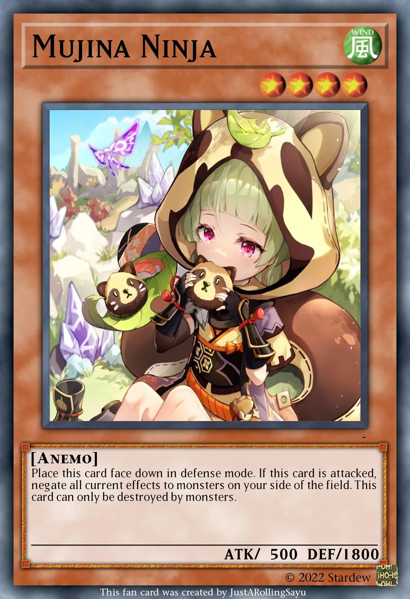 Genshin Characters As Yu-Gi-Oh Cards: Part 4 ~ Sayu Genshin Impact ...