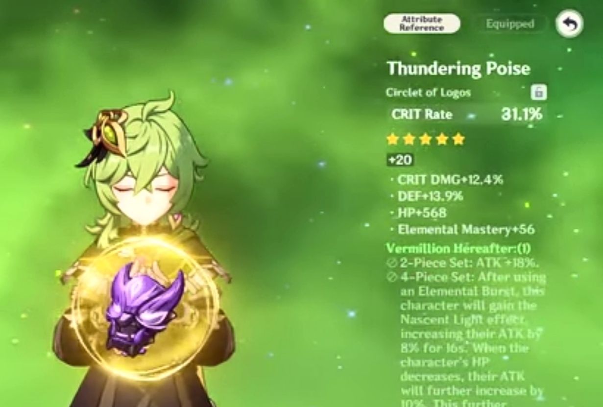 artifect Genshin Impact | HoYoLAB