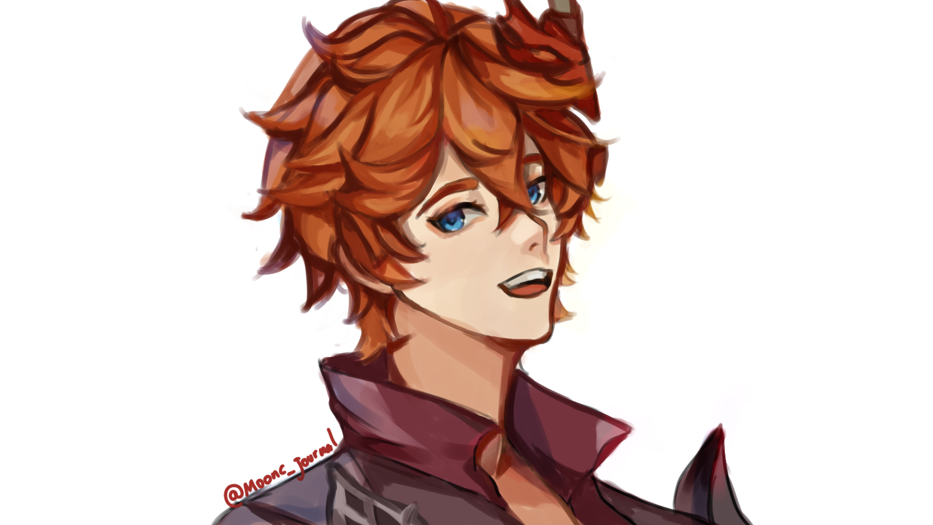 childe painting ive done( ᵔ ᵕ ᵔ ) づ ~ ♡ Genshin Impact | HoYoLAB