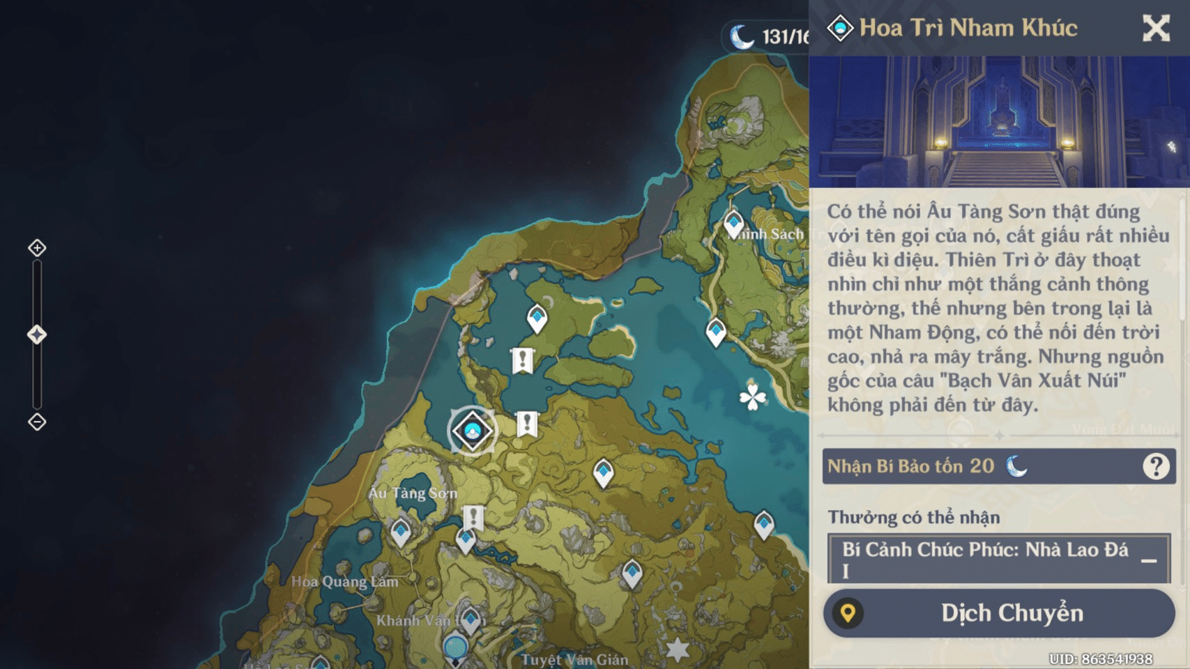 Hướng Dẫn Tìm Đền Địa Linh ở Liyue Genshin Impact | HoYoLAB