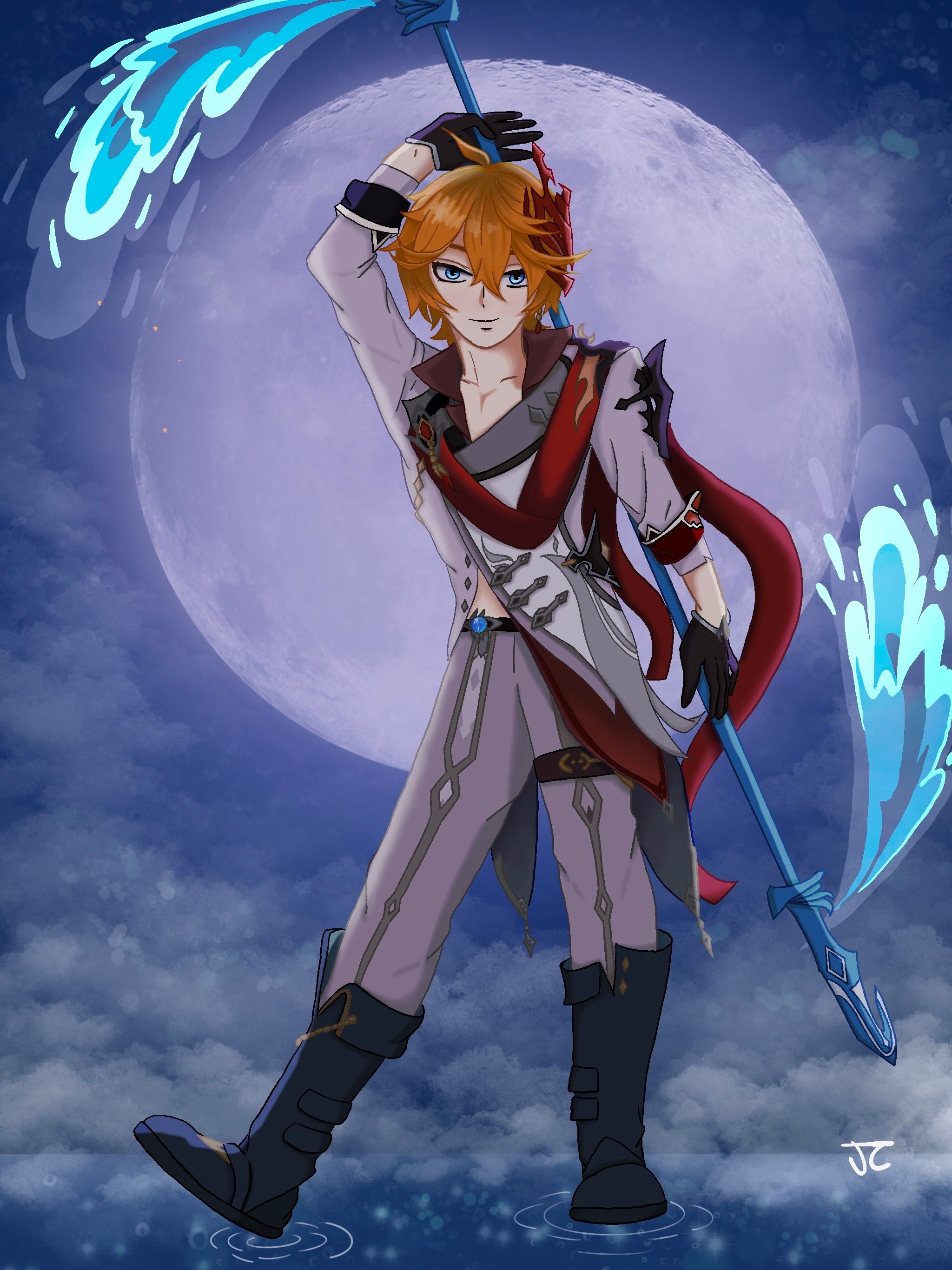 Childe Fan art Genshin Impact | HoYoLAB