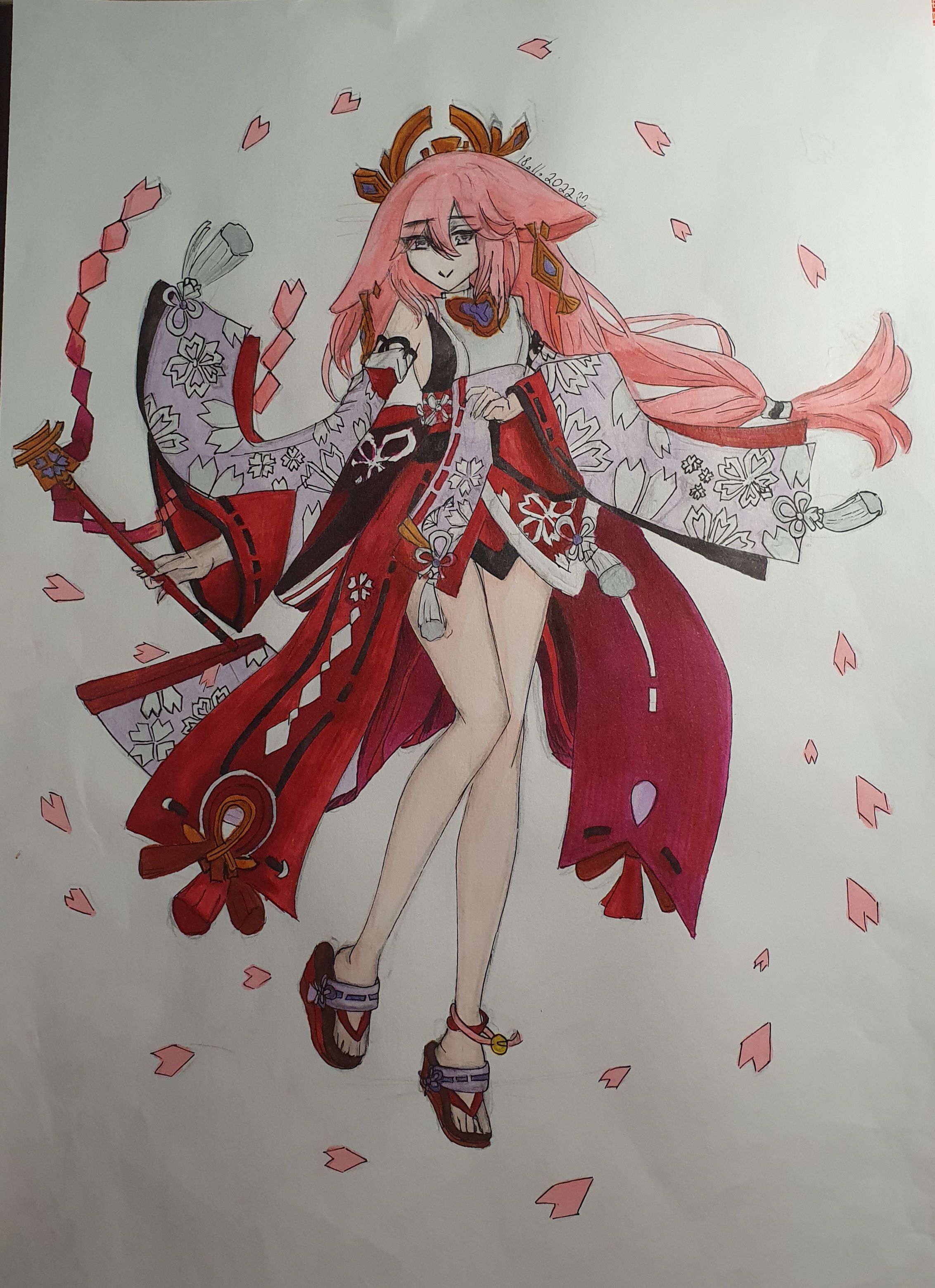 #genshinimpact #yaemiko Genshin Impact | HoYoLAB