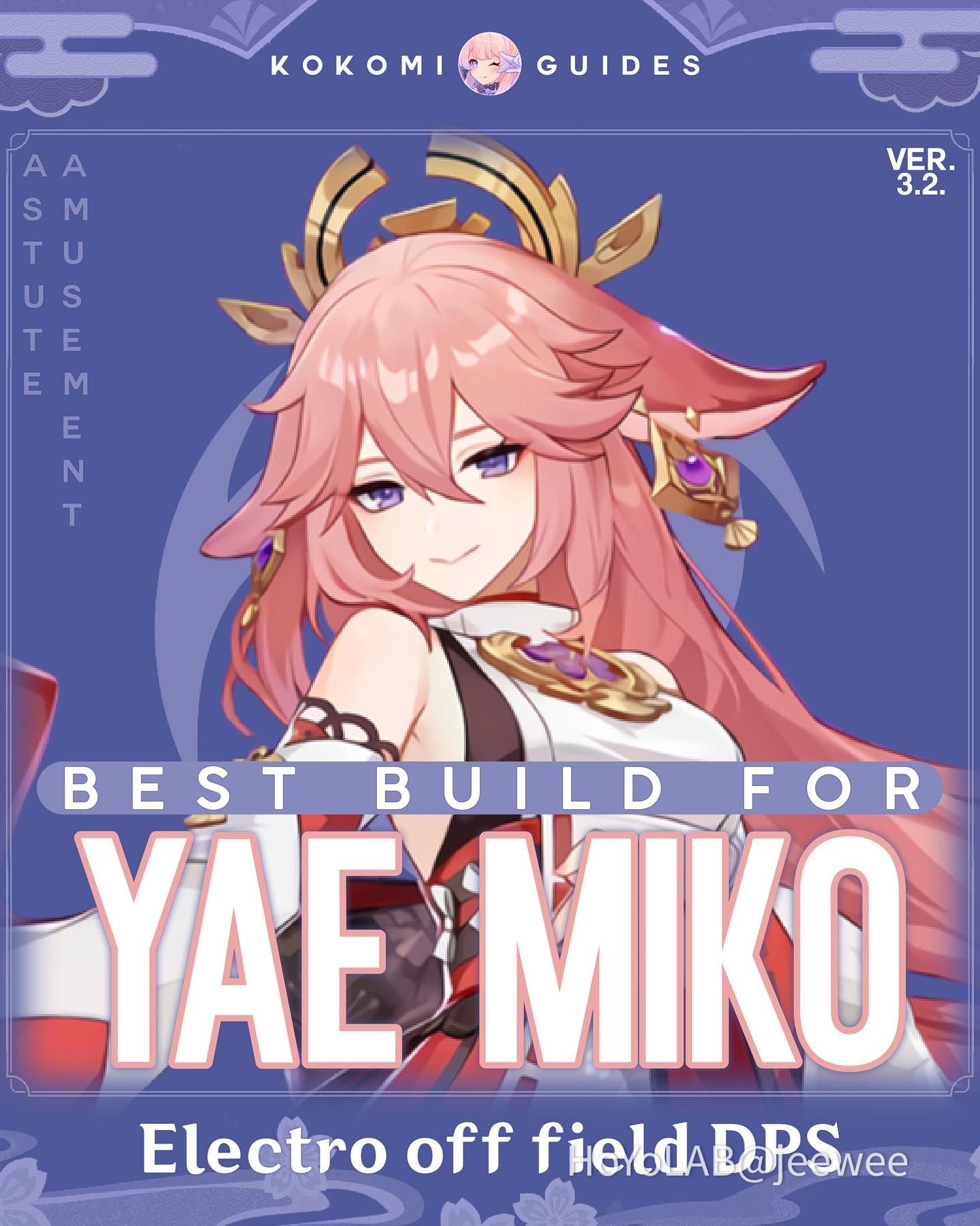[3.2. Guide] Yae Miko Build 🦊 (Electro Off-Field DPS) Genshin Impact ...