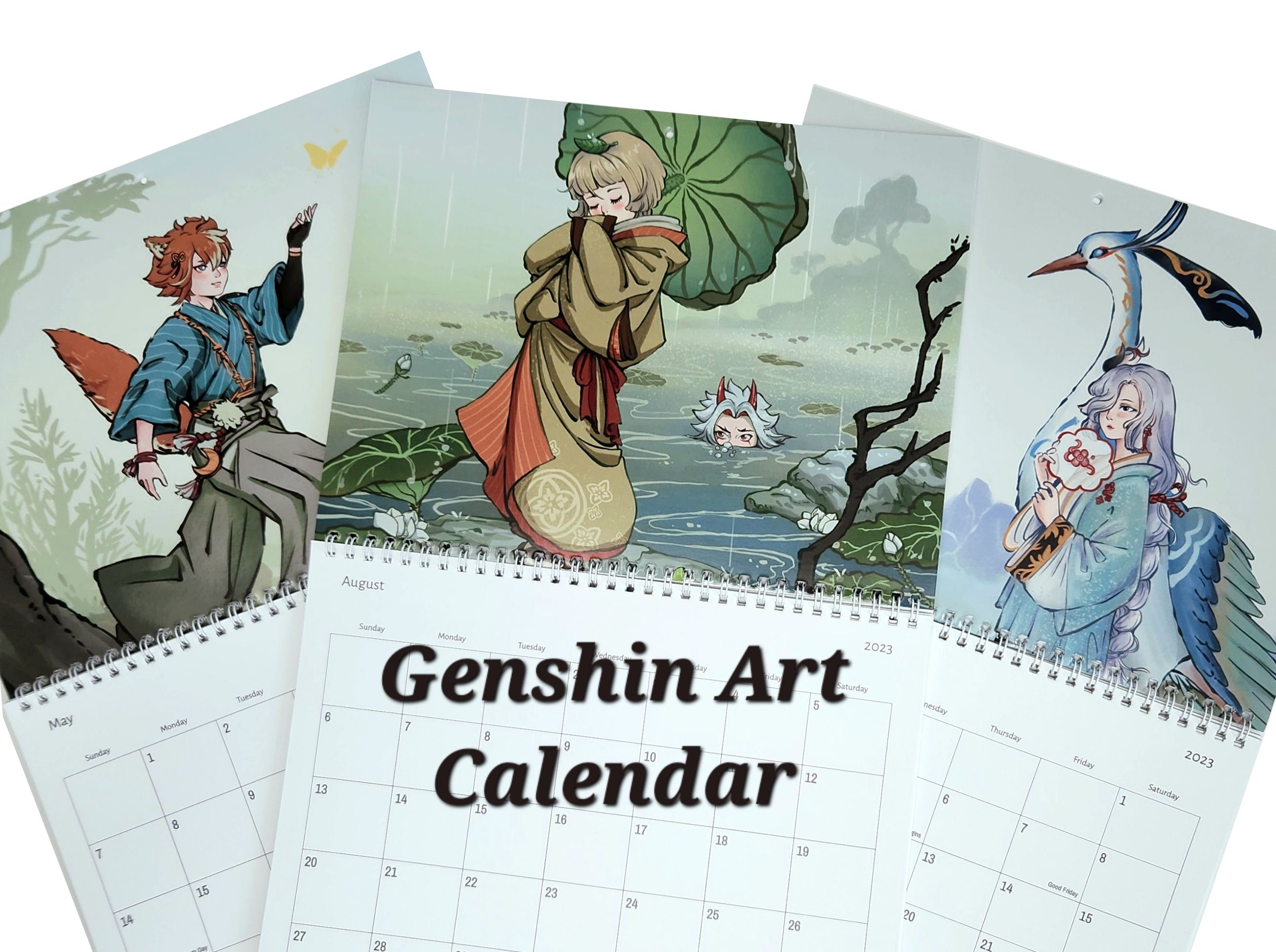 Calendar ART Genshin Impact | HoYoLAB