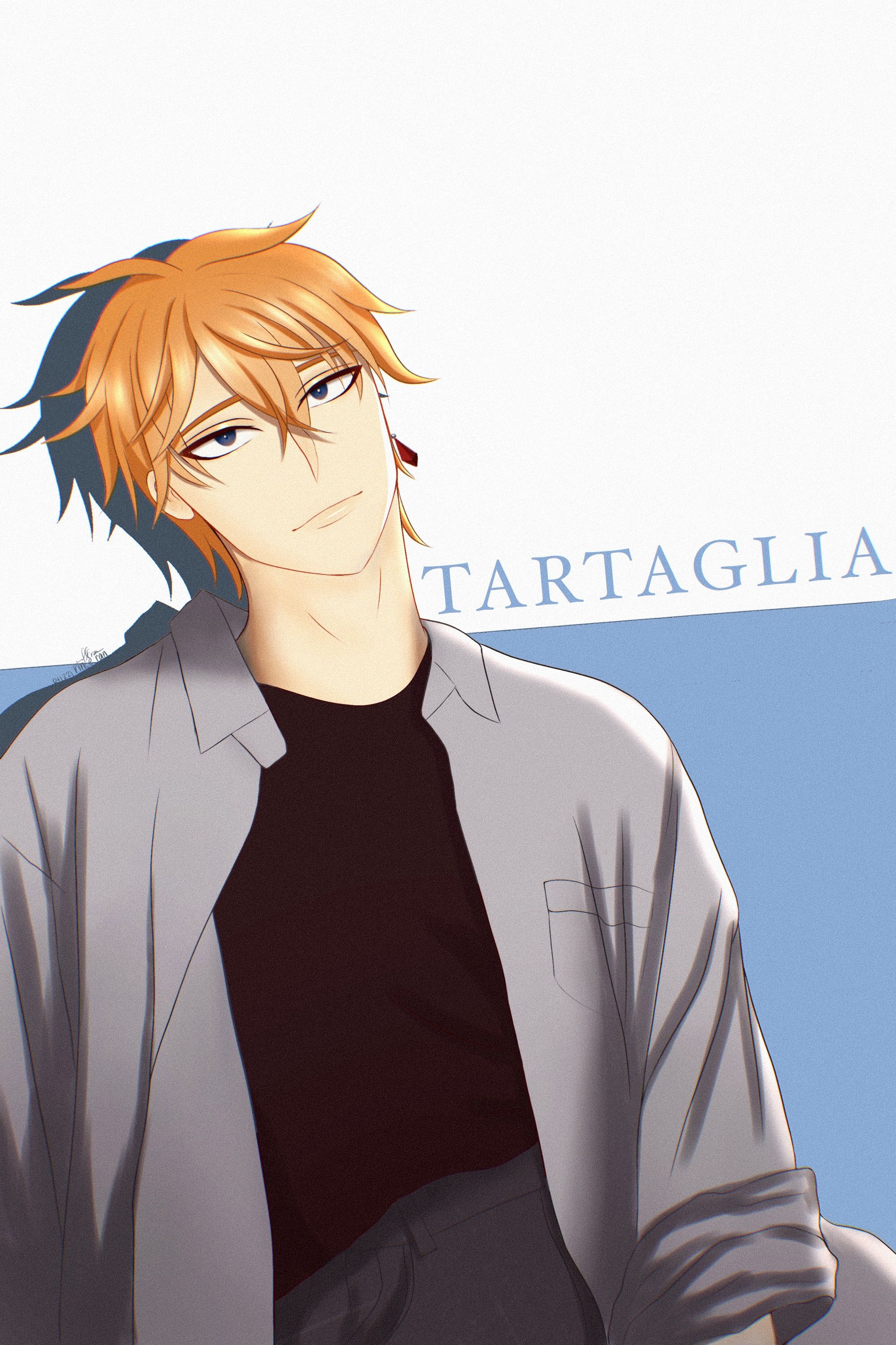 Tartaglia Modern World Fan art Genshin Impact | HoYoLAB