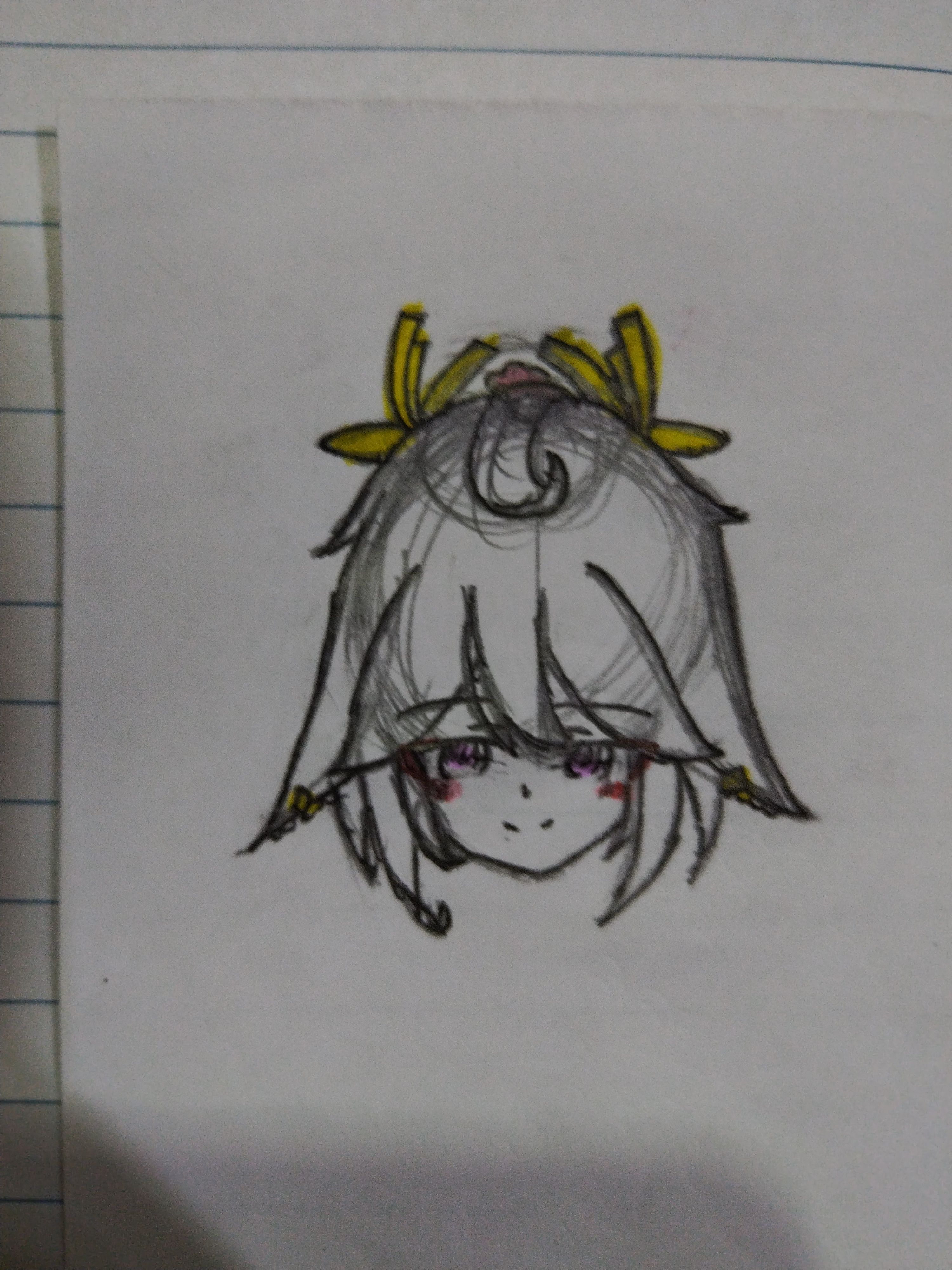 I draw Miko and got her Genshin Impact | HoYoLAB