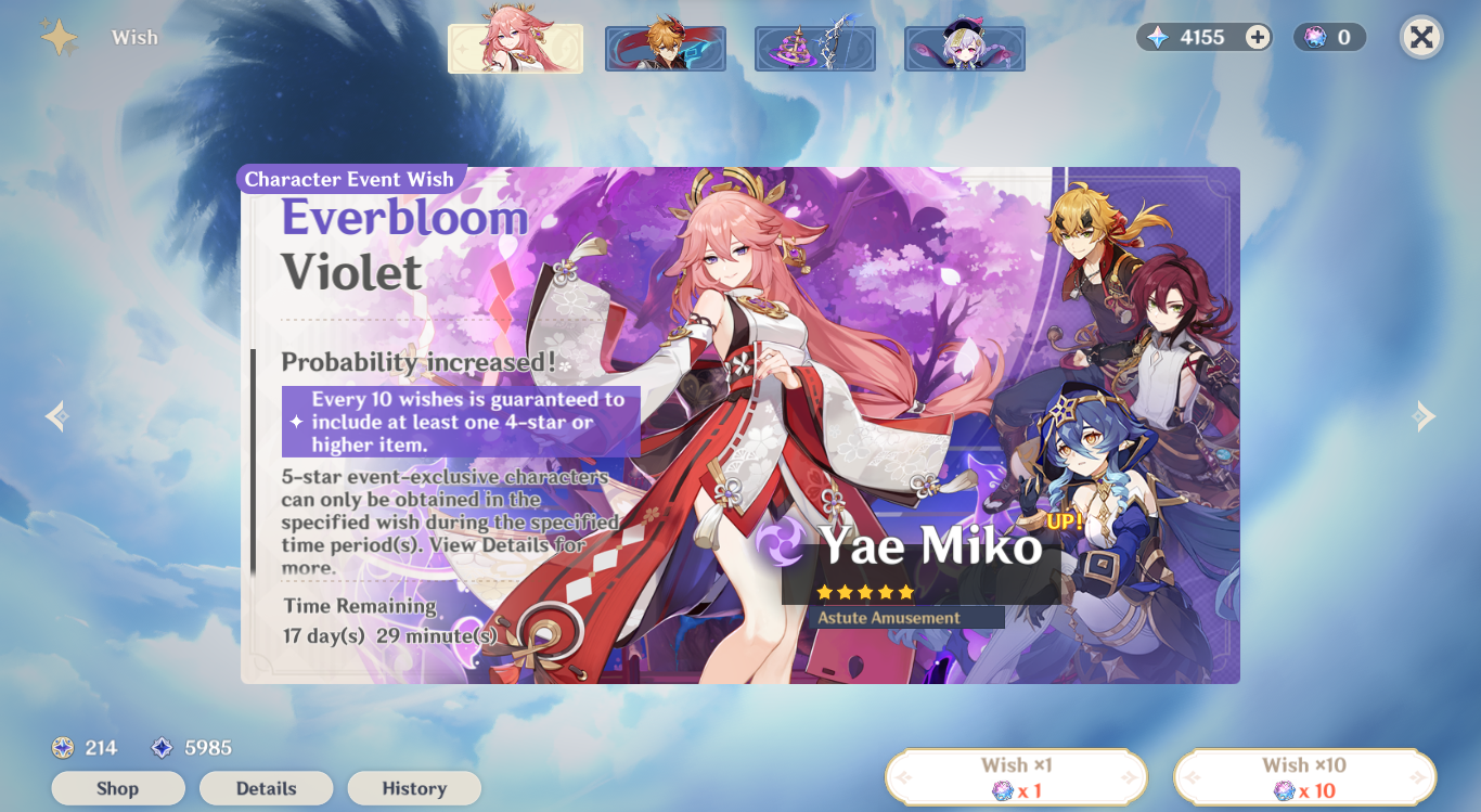 Day 2 from abstaining pulling any banner till hydro archon Genshin ...
