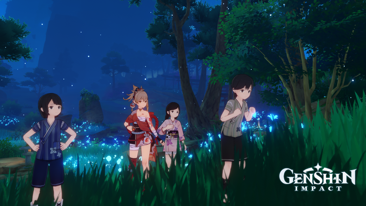 The Hunt for the Great Mujina Youkai! Genshin Impact | HoYoLAB