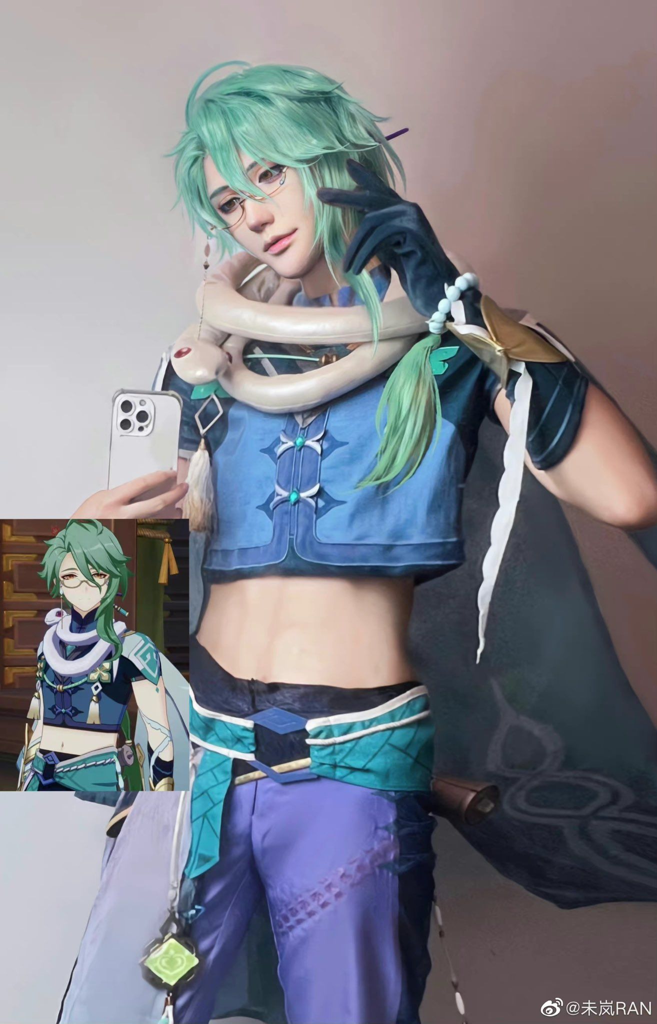 Baizhu Cosplay 🐍 Genshin Impact | HoYoLAB