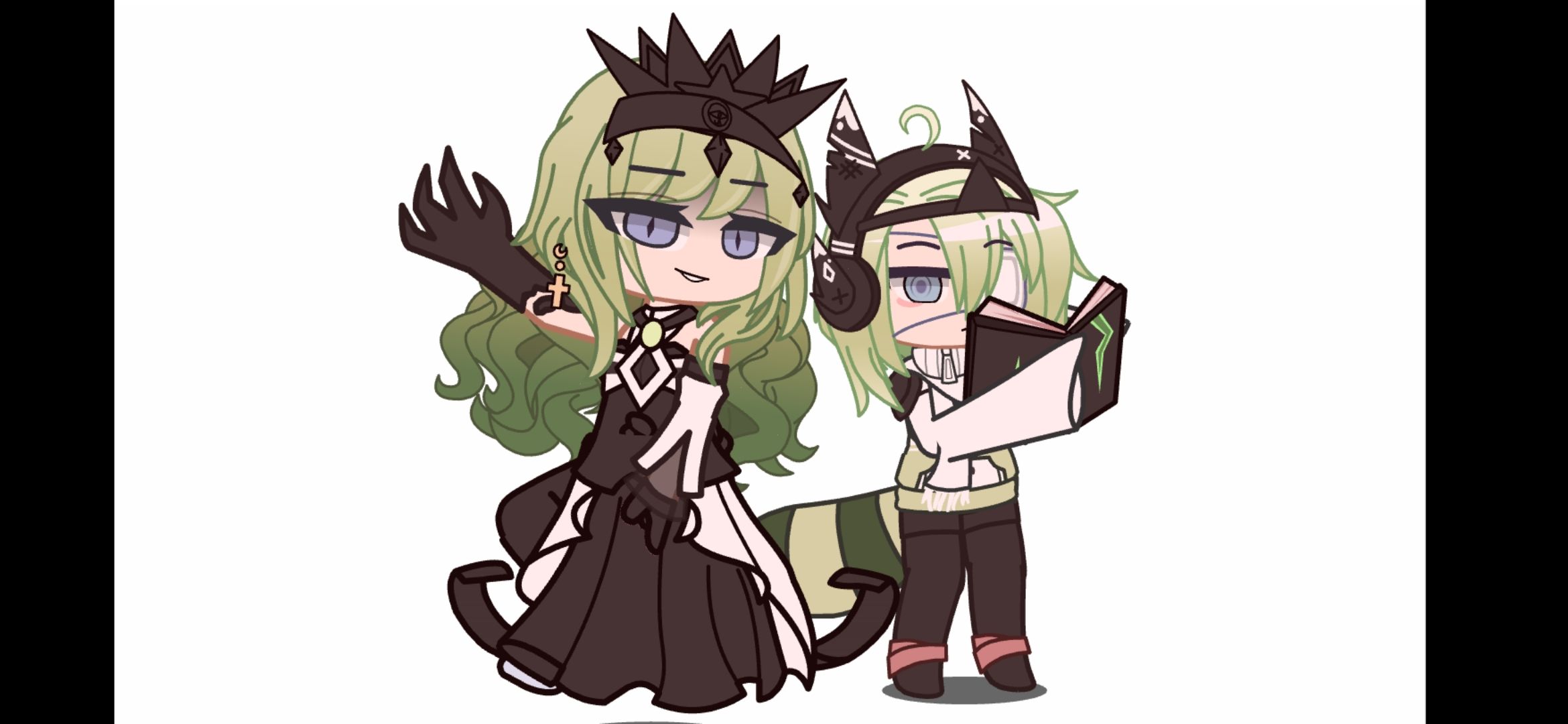 Mobius and Klein in Gacha Club! Honkai Impact 3rd | HoYoLAB