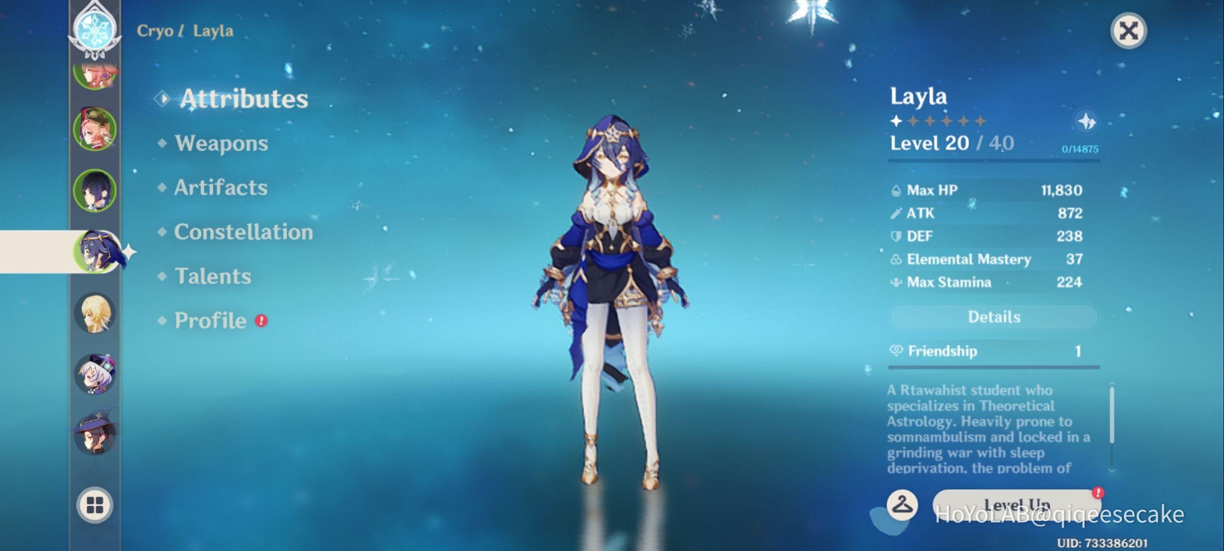 Layla Genshin Impact | HoYoLAB