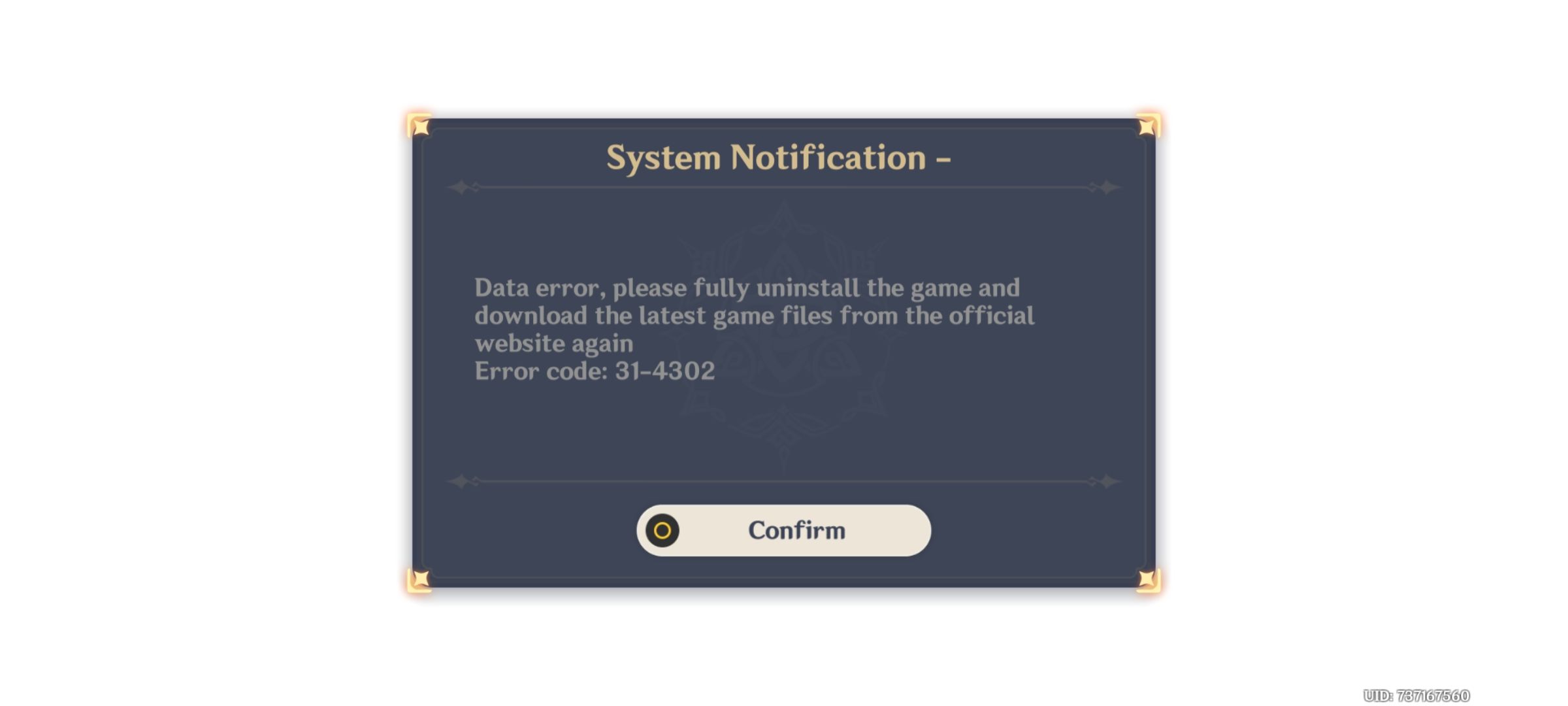 Help! I tried uninstalling the game and reinstalling it twice, but it doesn't work. Genshin ...
