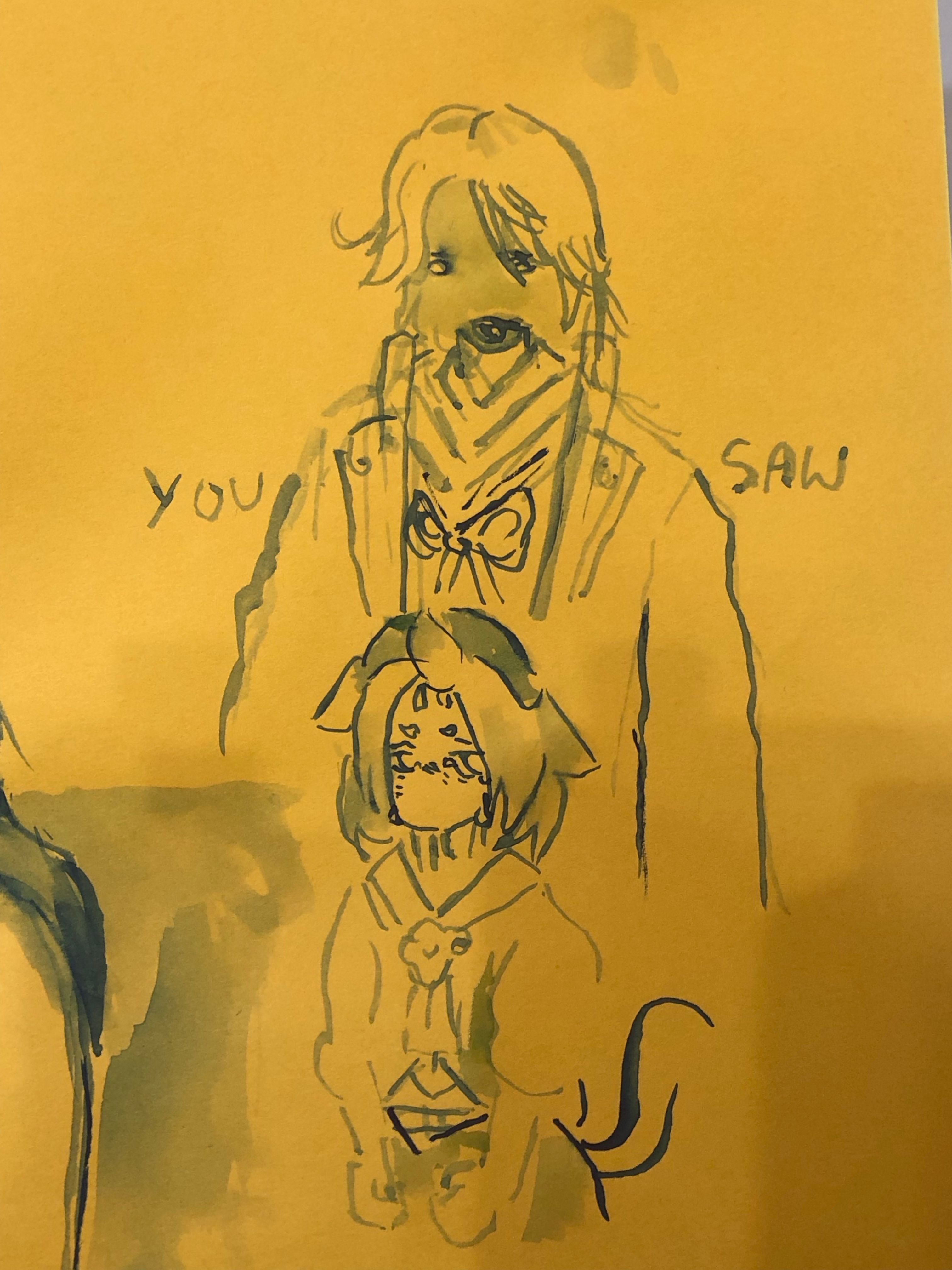 Faceless Ayato doodle idk Genshin Impact | HoYoLAB