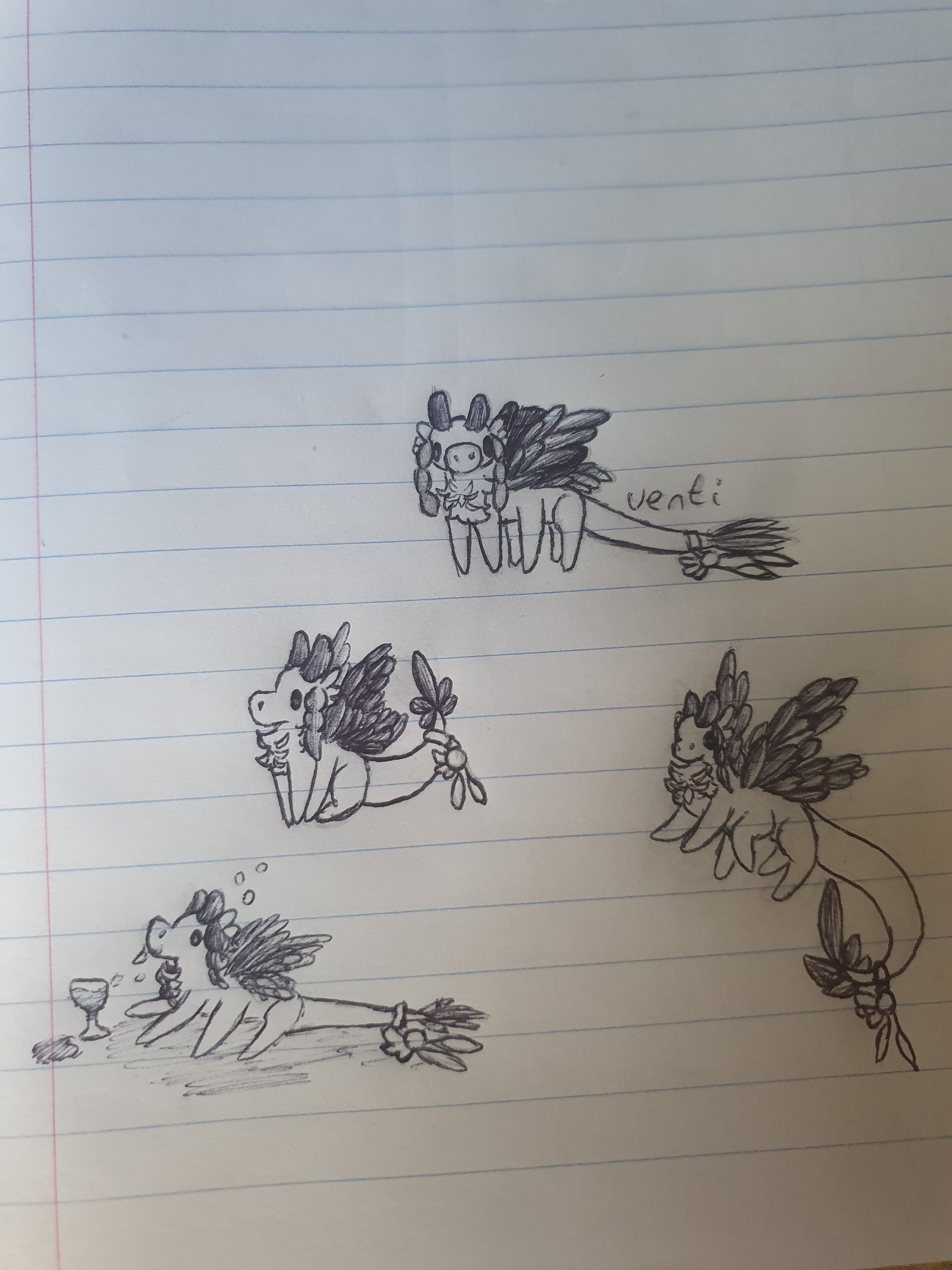 shmol venti dragons Genshin Impact | HoYoLAB