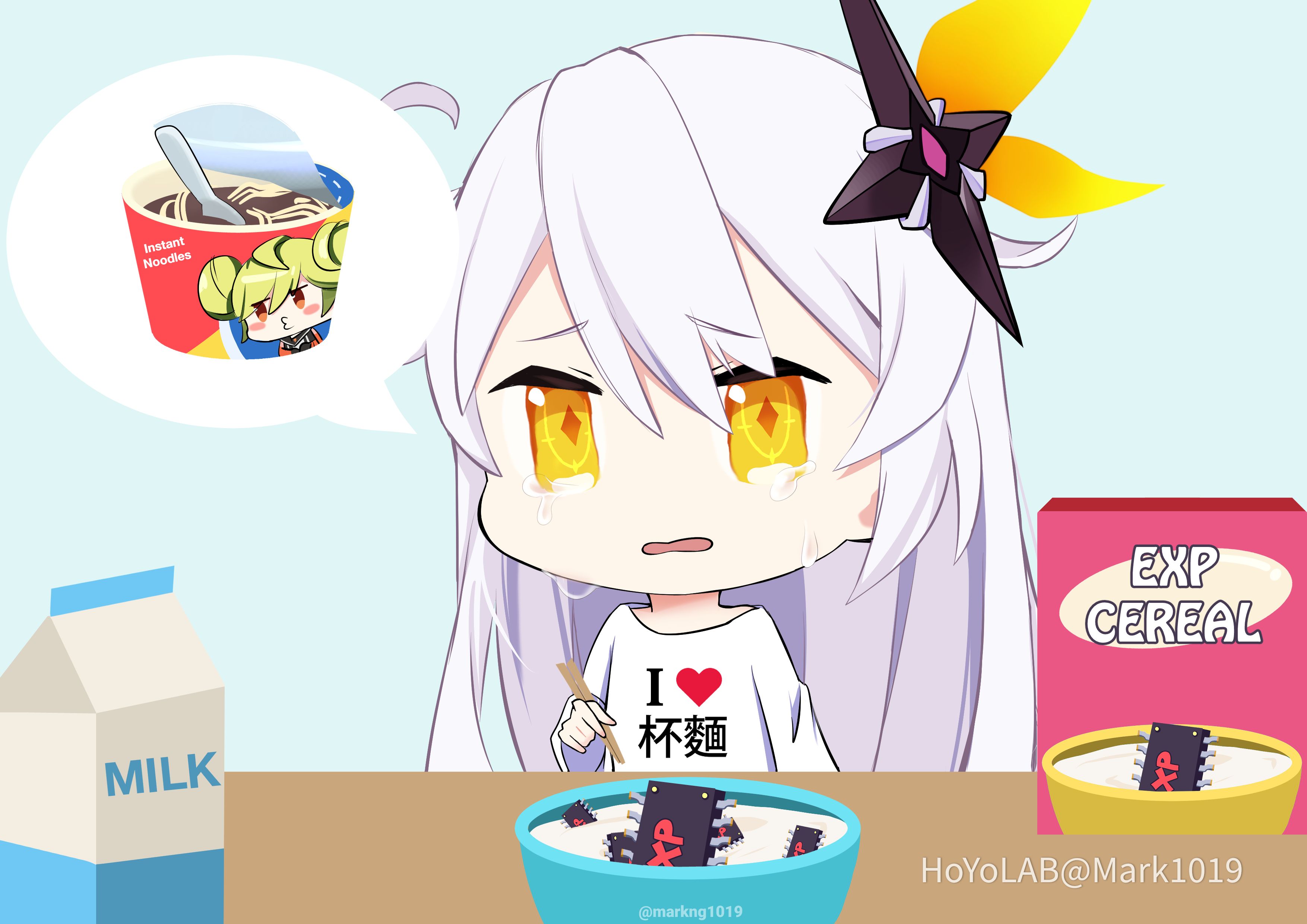 HoV wants cup noodles for breakfast Honkai Impact 3rd | HoYoLAB