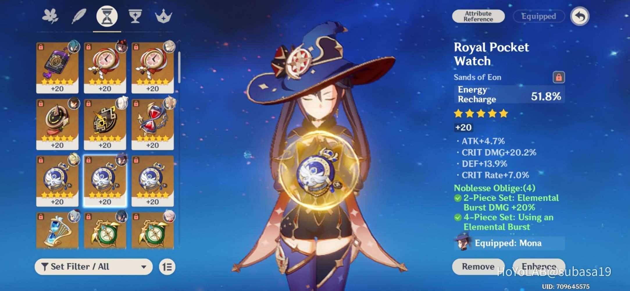 Mona f2p build Genshin Impact | HoYoLAB