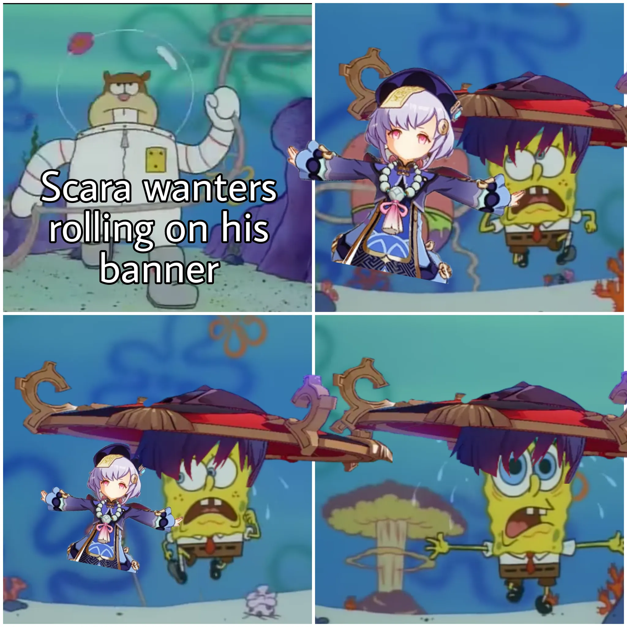 Your opinion on scara? (Meme is not mine) Genshin Impact | HoYoLAB