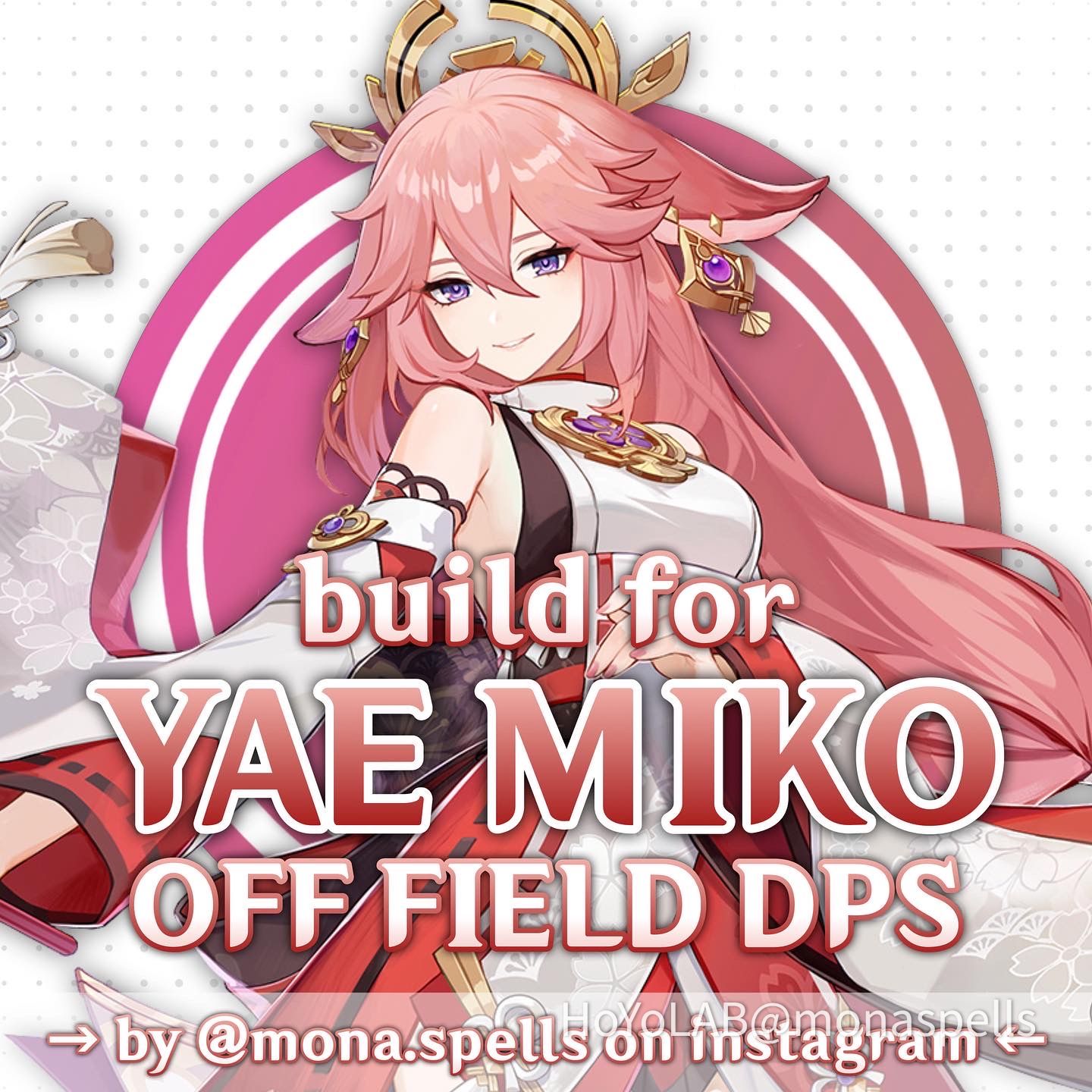 - Yae Miko build as a off field DPS ! Genshin Impact | HoYoLAB