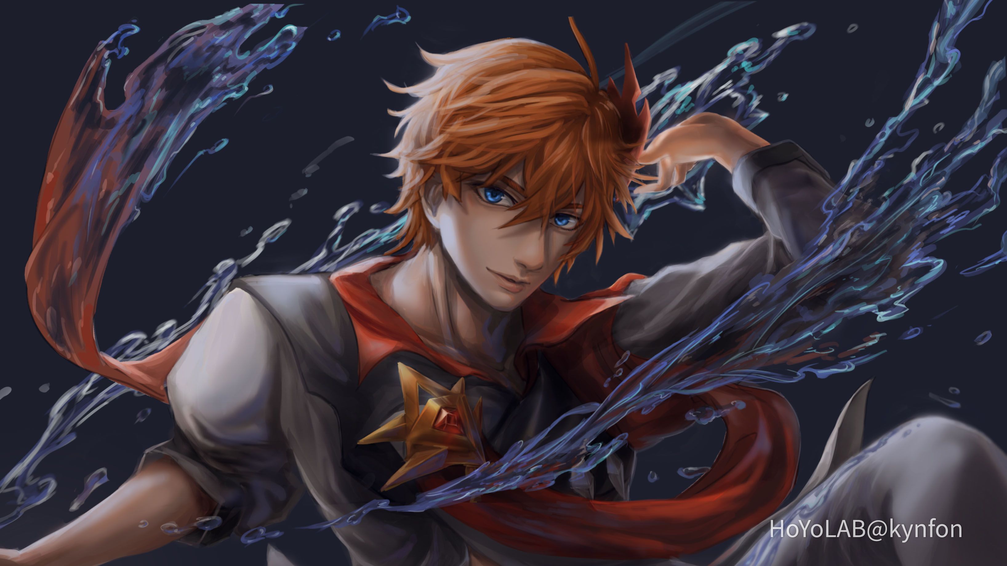 Tartaglia fanart Genshin Impact | HoYoLAB