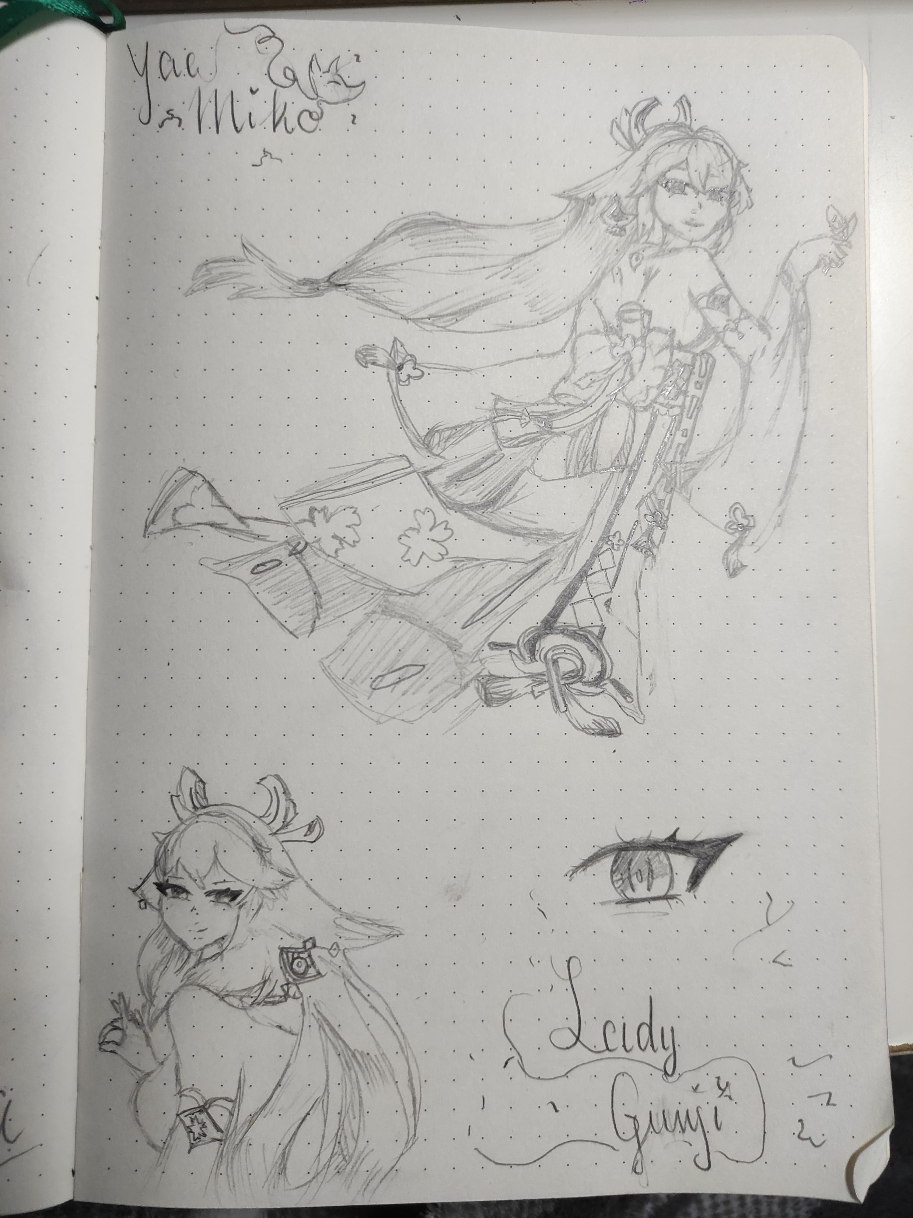 Just some Miko art~ Genshin Impact | HoYoLAB