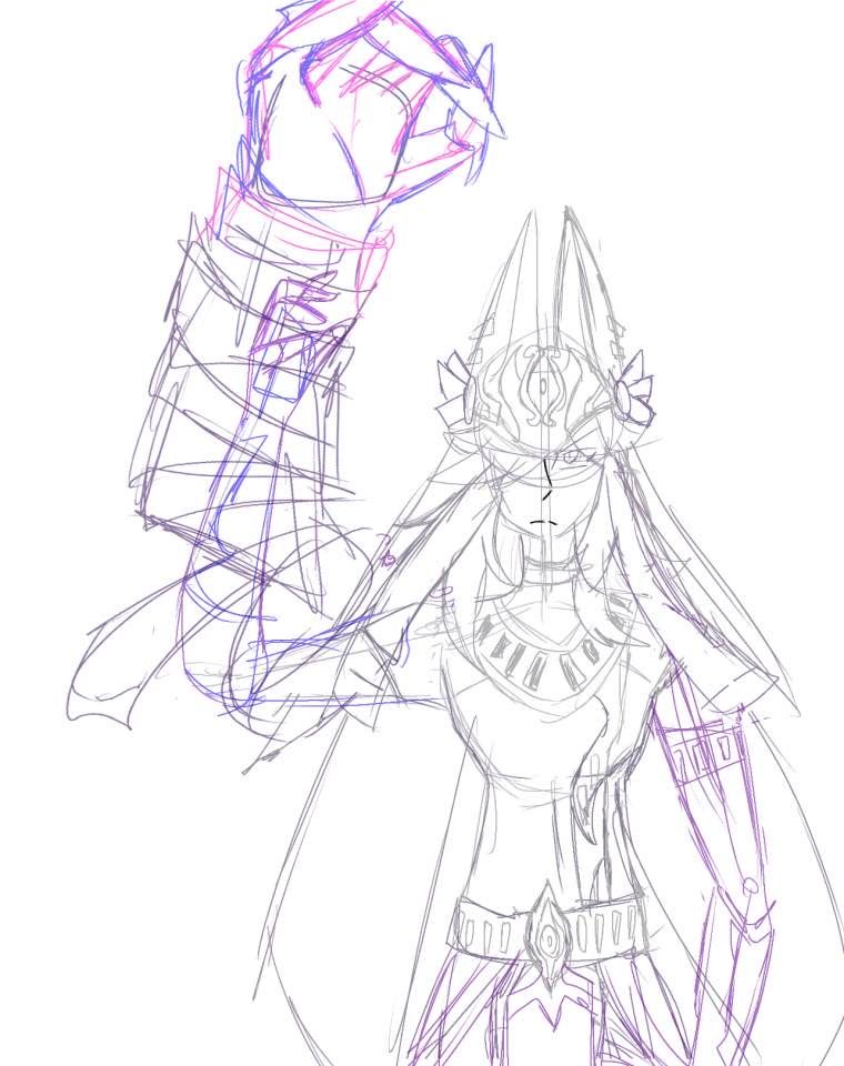 Cyno drawing wip Genshin Impact | HoYoLAB