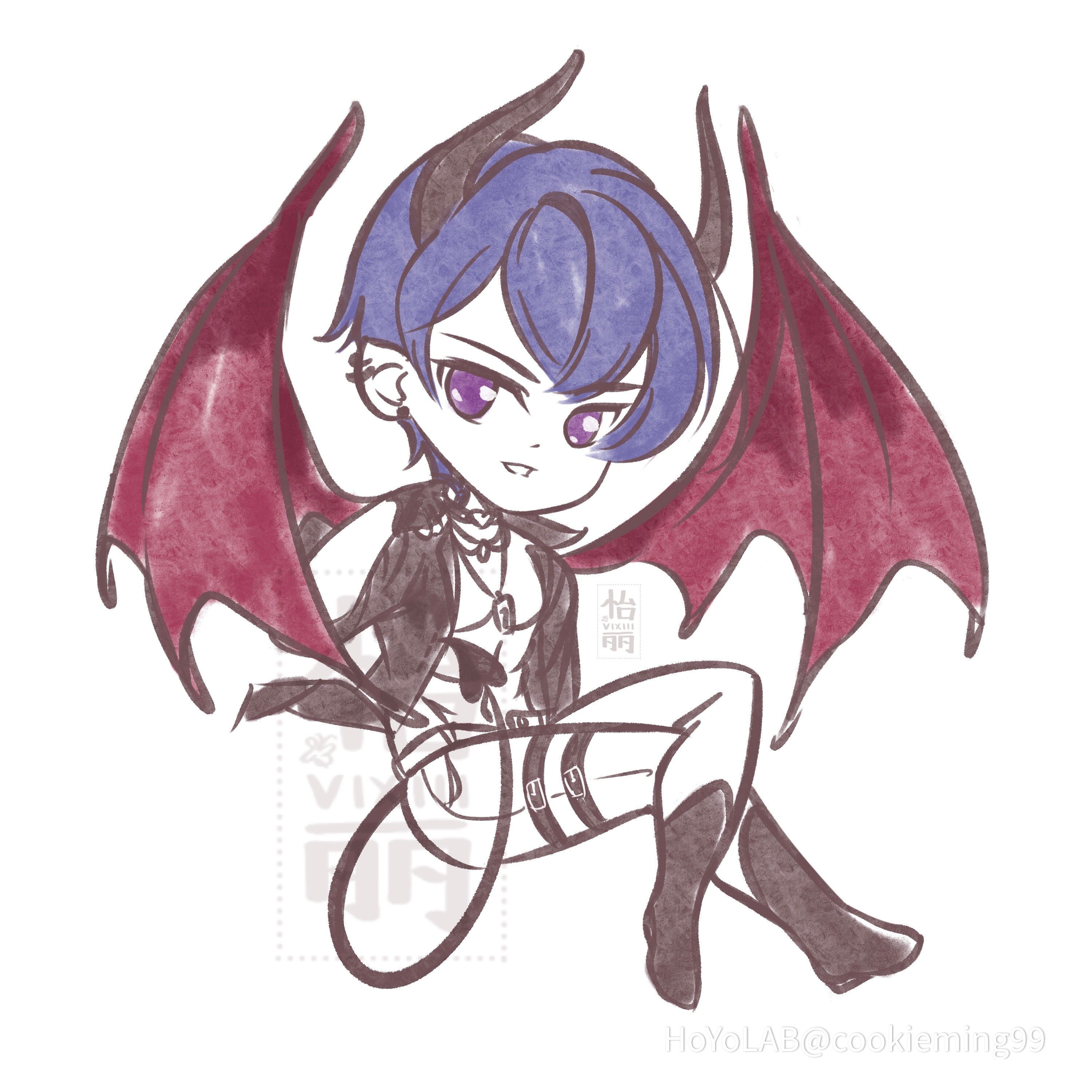WIP Incubus Marius Tears of Themis | HoYoLAB