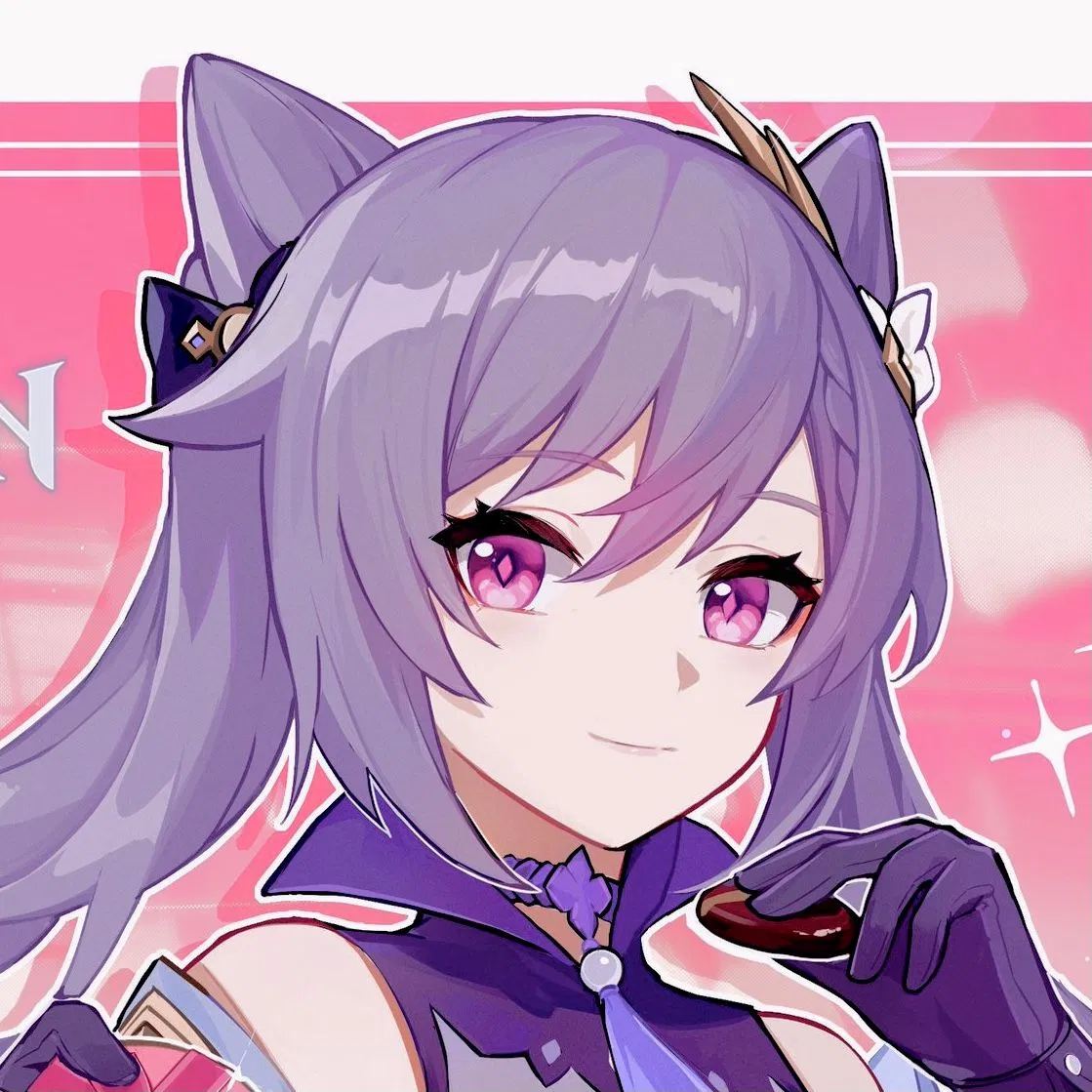 Keqing Icons~ ⚡️💜 Genshin Impact | HoYoLAB