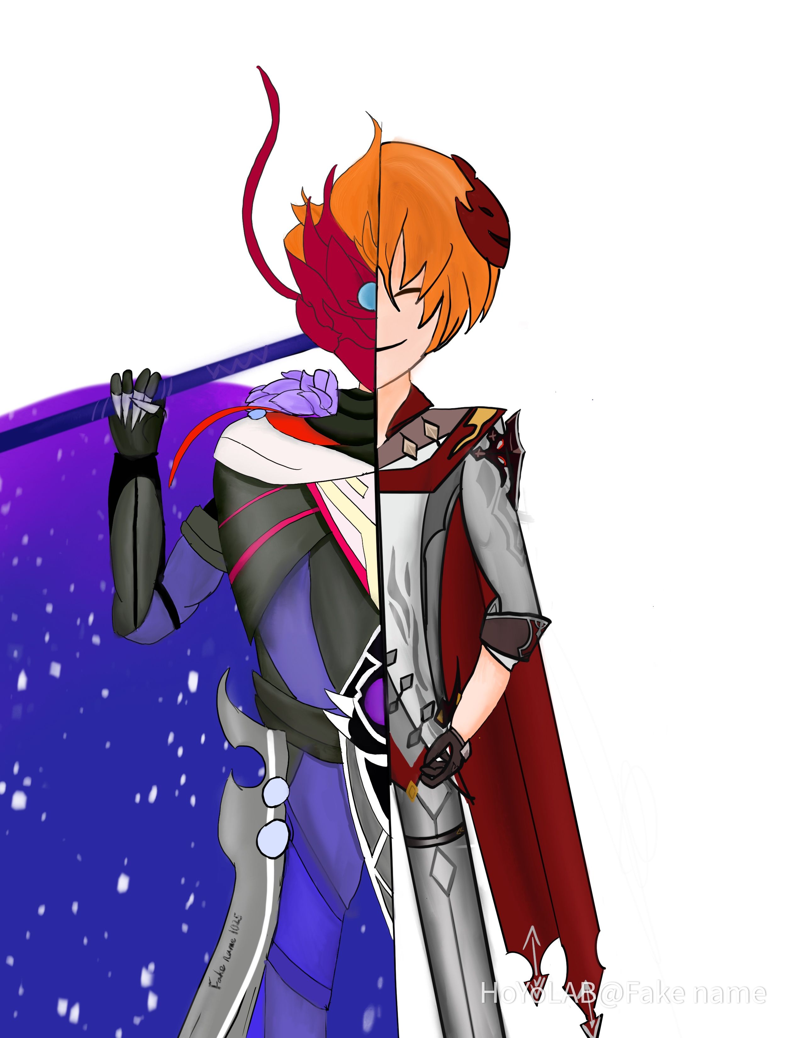 Another Childe art Genshin Impact | HoYoLAB