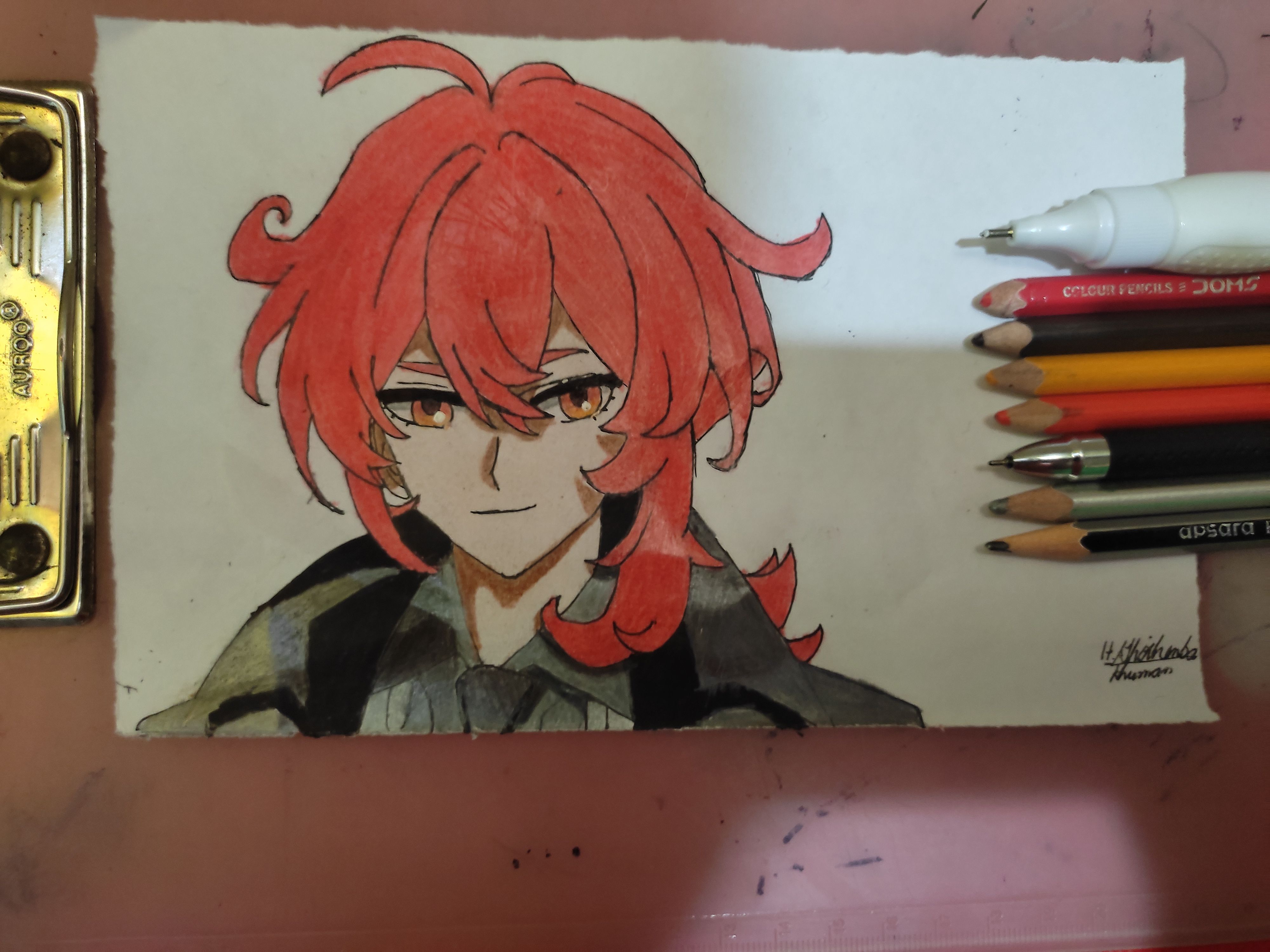 drawing dilic for #tartagliafanart Genshin Impact | HoYoLAB