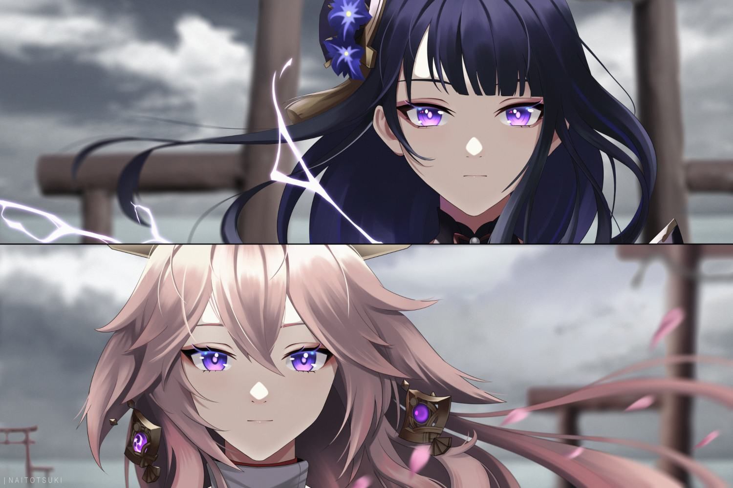 Saving for Raiden... But I have to skip Yae and Scara Genshin Impact ...