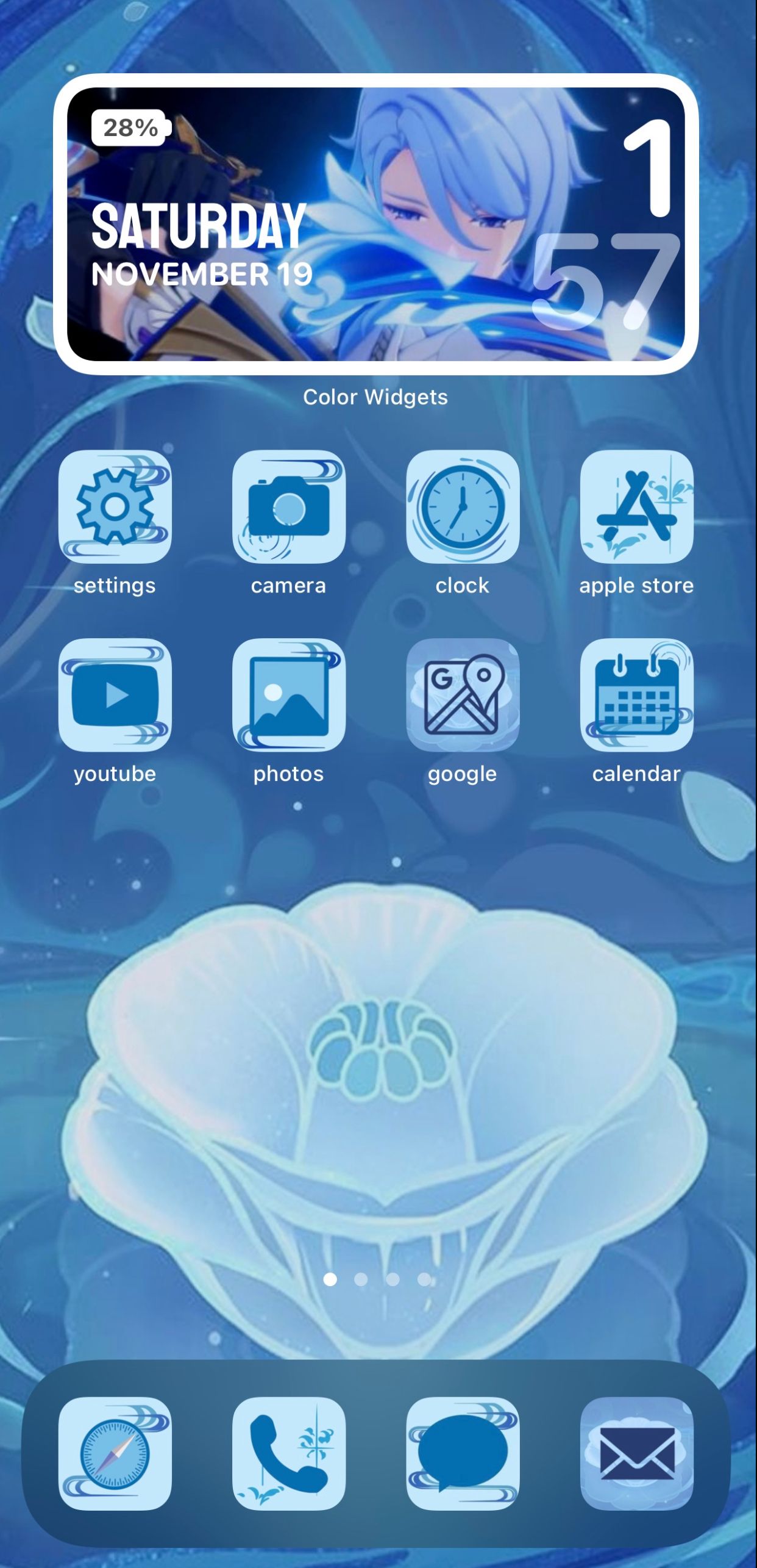 ayato and yae miko themed phone Genshin Impact | HoYoLAB