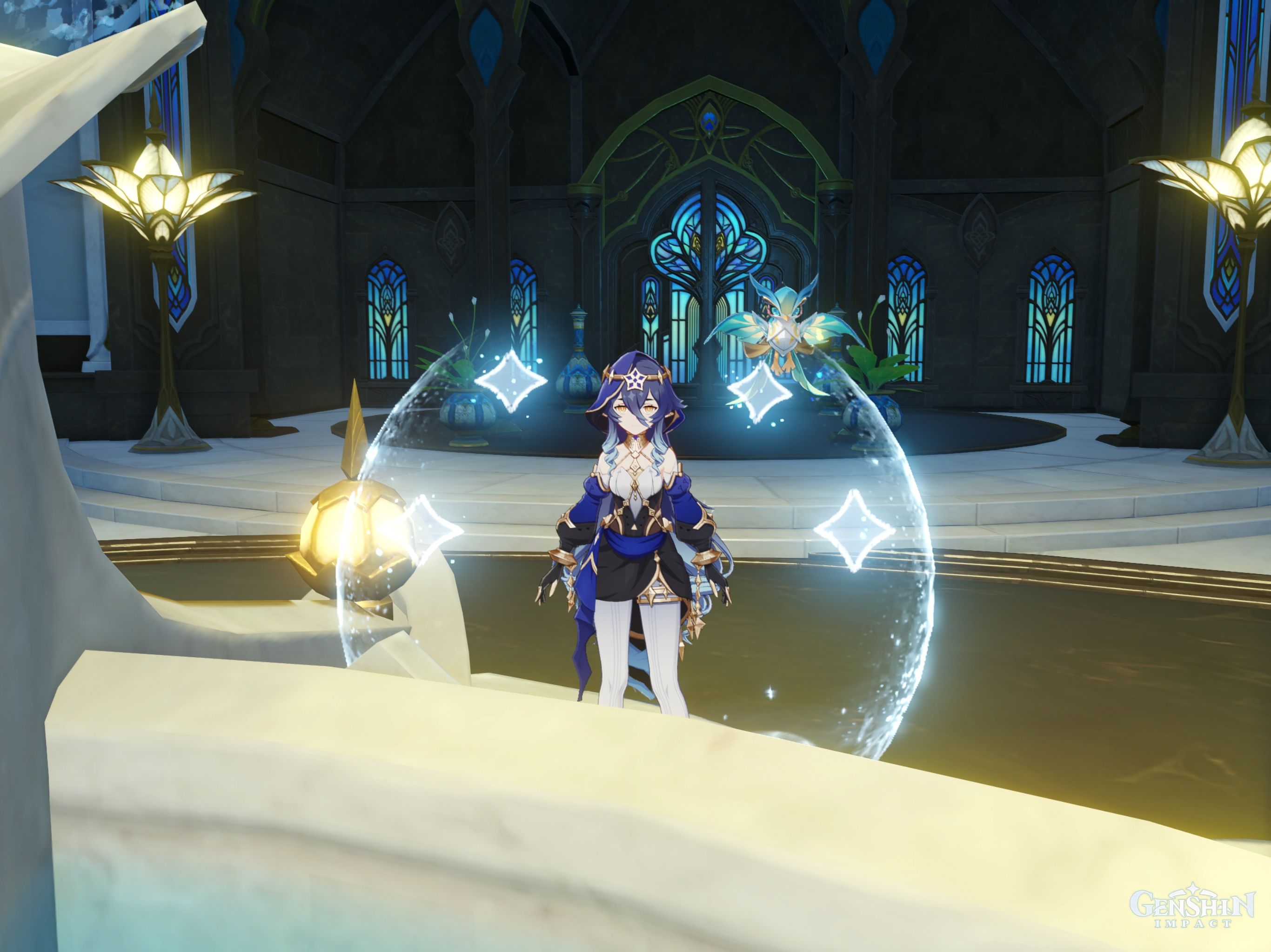 i’m happy to find my own summoning ritual spot 😌💫 Genshin Impact | HoYoLAB