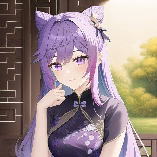 AI-Generated Art #7: Keqing's birthday Genshin Impact | HoYoLAB