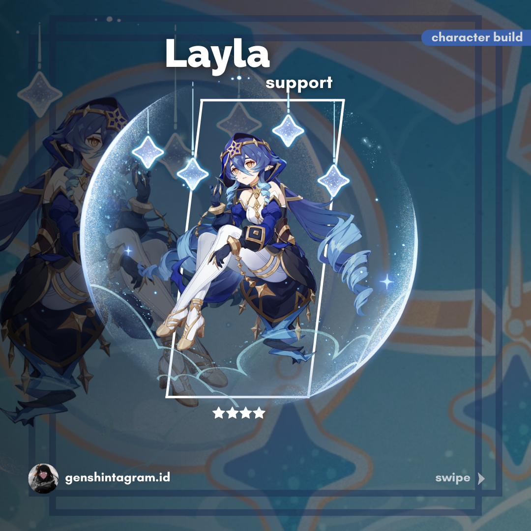 Layla support build recommendation Genshin Impact | HoYoLAB