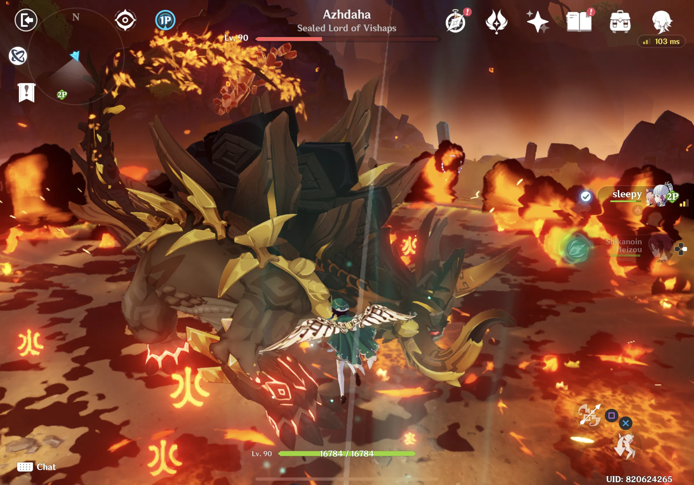 How Venti cheated Azdaha Boss Fight Genshin Impact | HoYoLAB