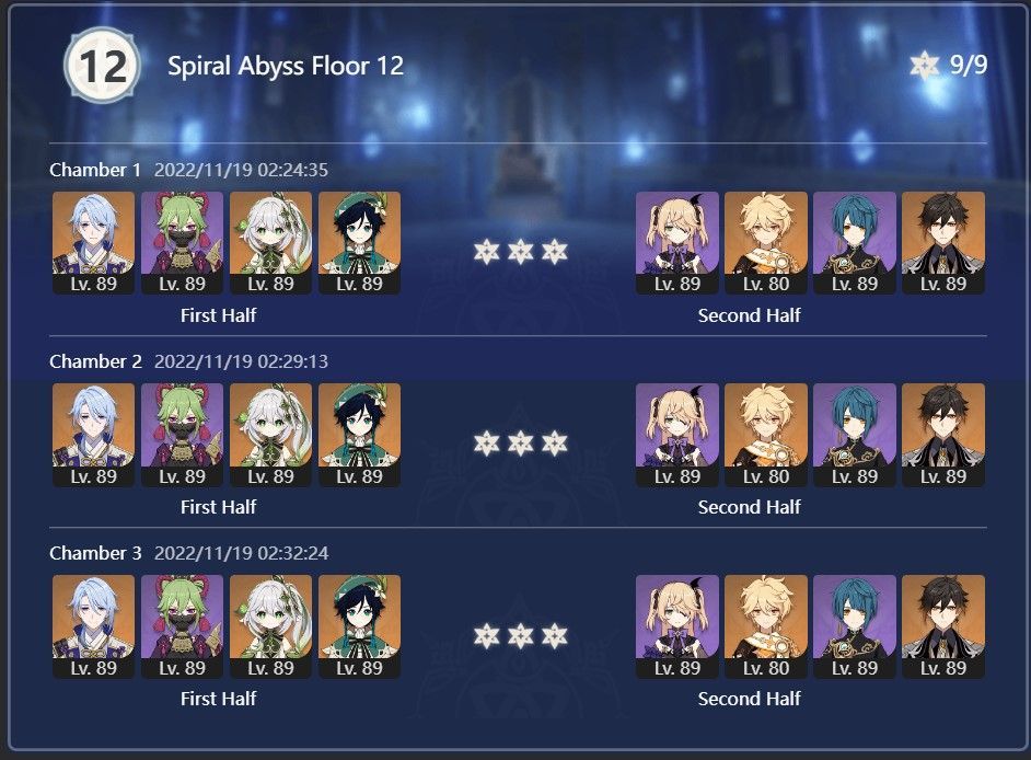 Abyss 3.2 Floor 12 1st phase (part 2) Genshin Impact | HoYoLAB