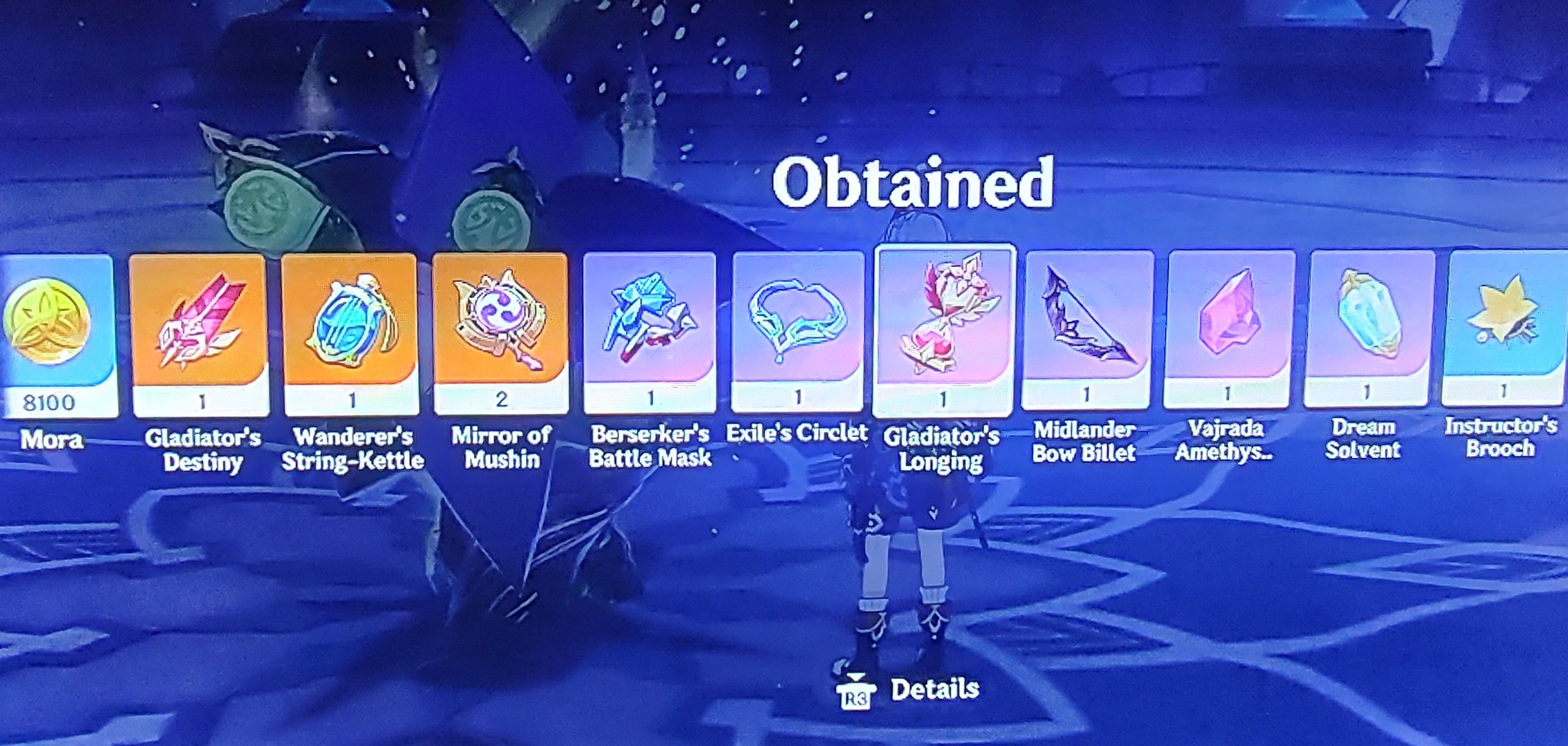 My Scara boss drops! Week 3(?) of fighting him Genshin Impact | HoYoLAB