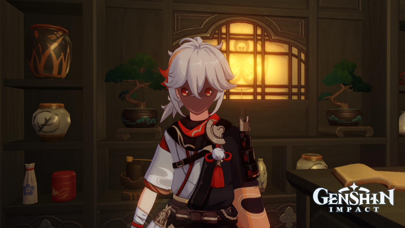 Trying out the faceless character glitch thingy :3 Genshin Impact | HoYoLAB