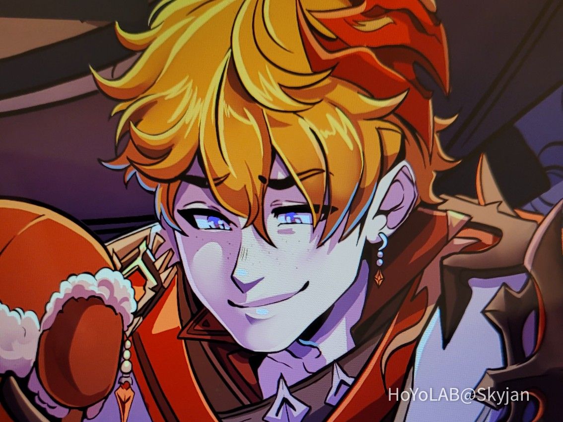 WIP 2 Childe Fanart contest Genshin Impact | HoYoLAB